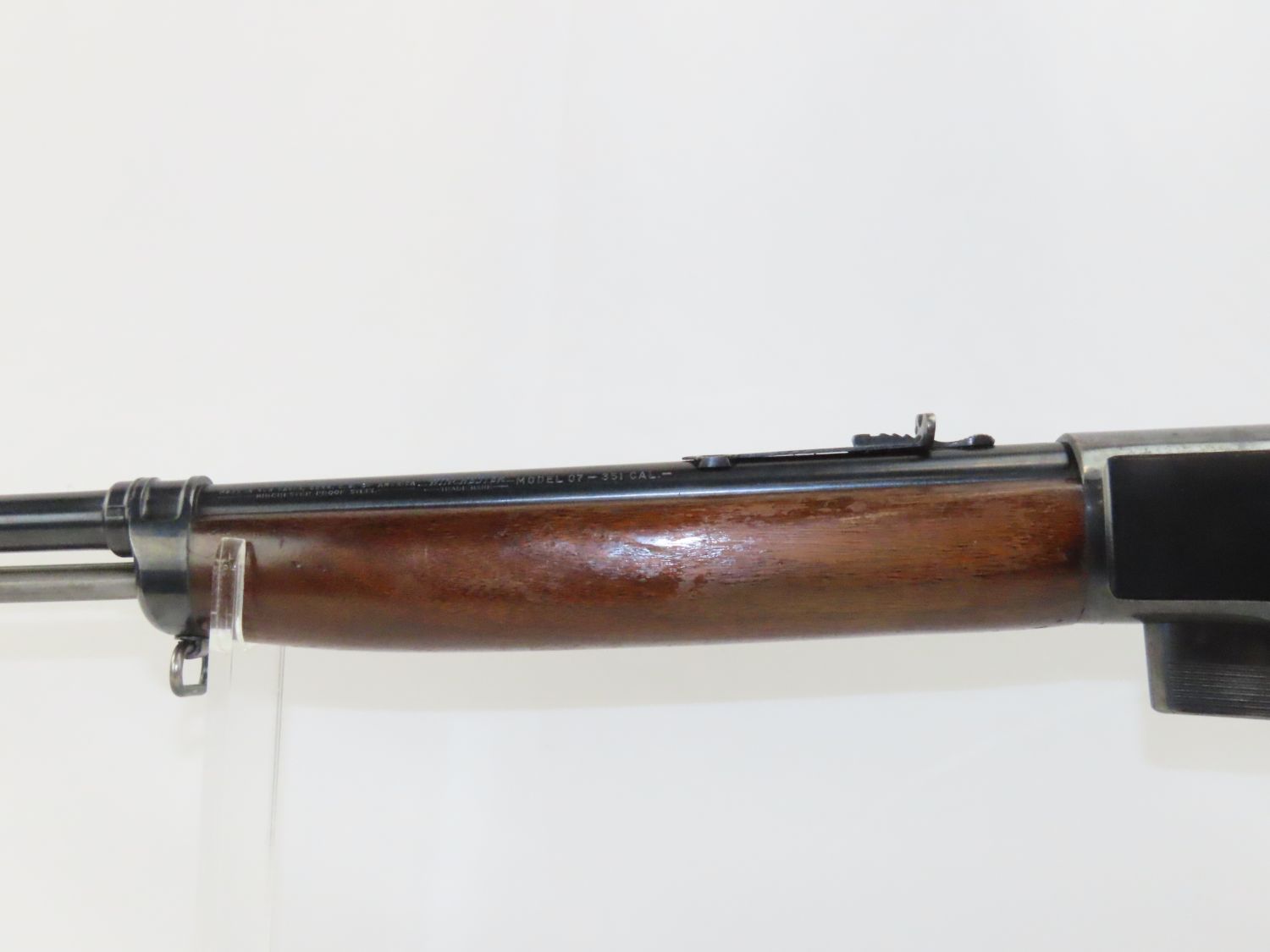 Winchester Model 07 Semi Automatic Rifle 3.19 C&R Antique005 | Ancestry ...