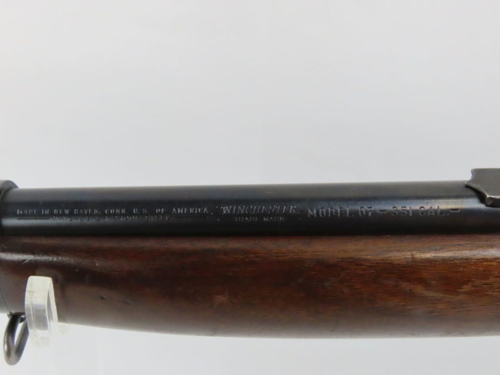 Winchester Model 07 Semi Automatic Rifle 3.19 C&R Antique009 | Ancestry ...
