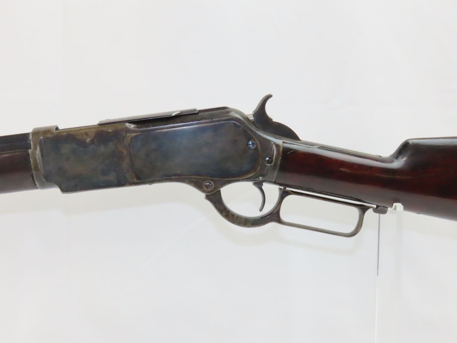 Winchester model 1876 Rifle 2.27 C&R Antique006 | Ancestry Guns