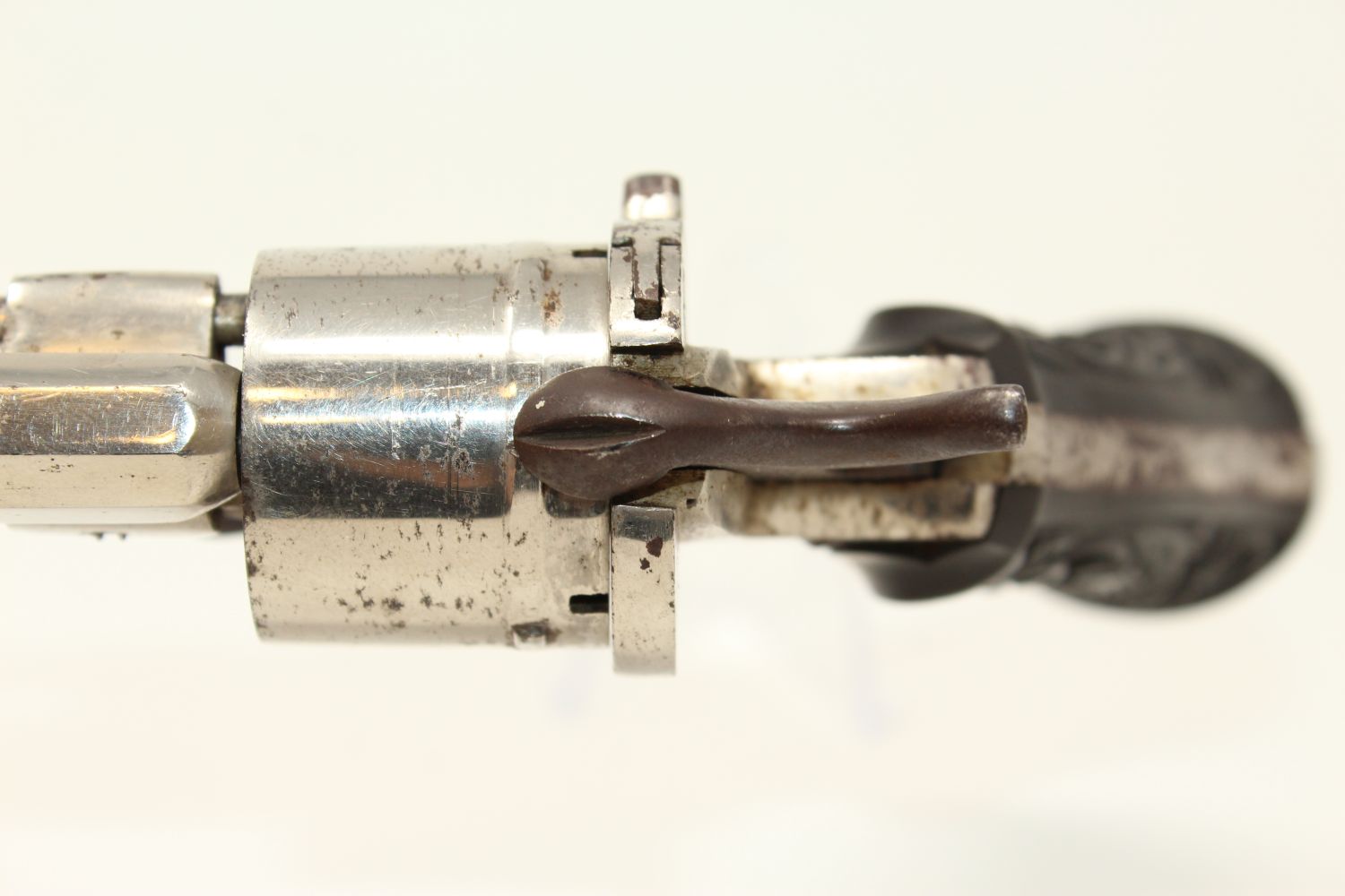 European Folding Trigger Pinfire Revolver 1.15 C&R Antique007 ...