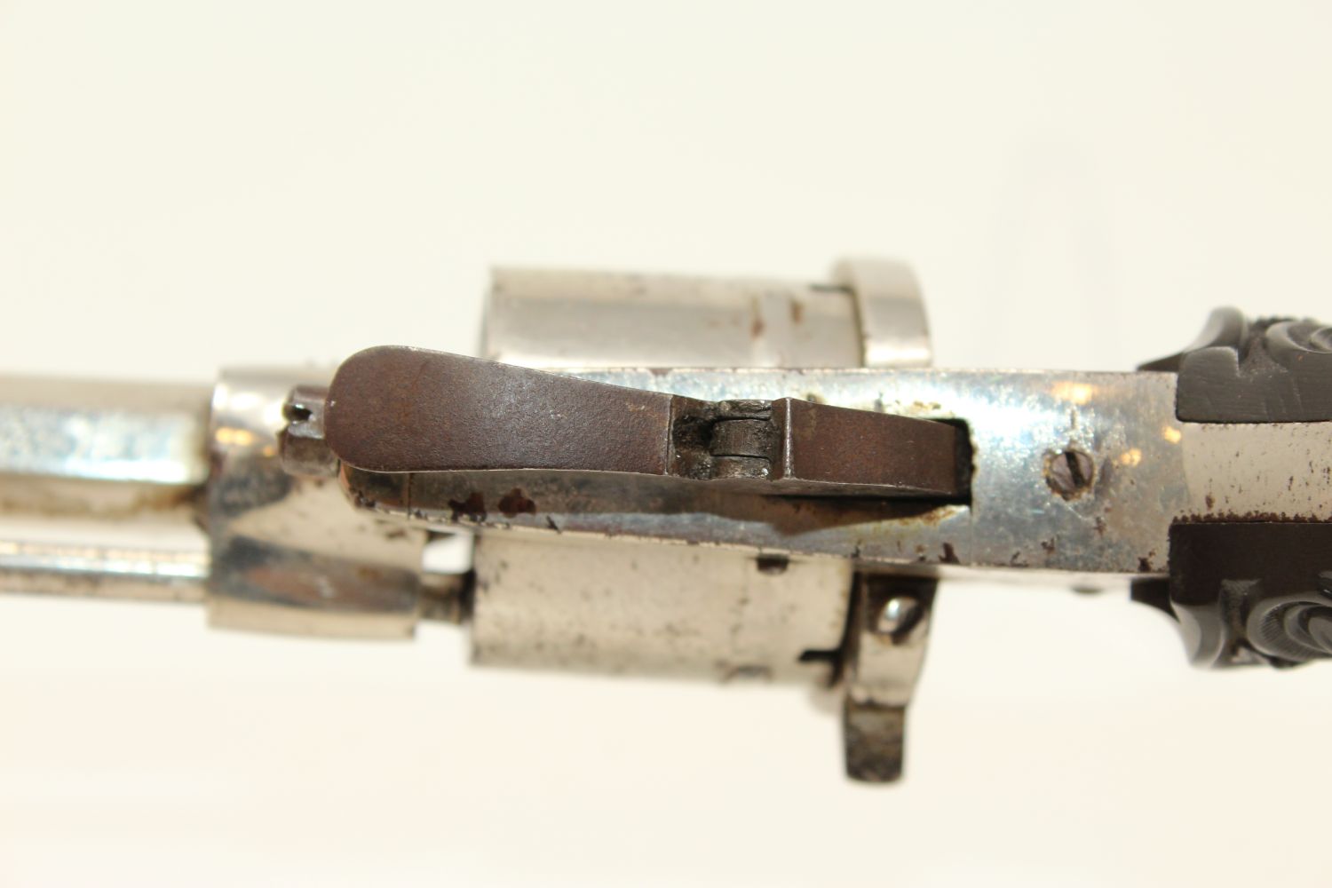 European Folding Trigger Pinfire Revolver 1.15 C&R Antique012 ...