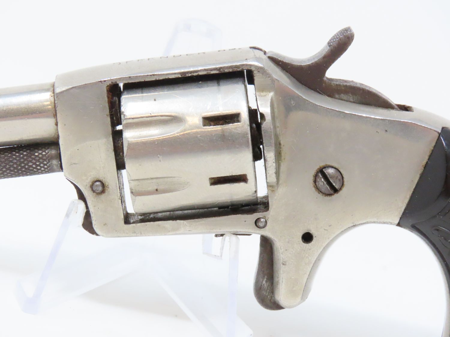 Iver Johnson Defender 89 Spur Trigger Revolver 4.1 C&R Antique004 ...