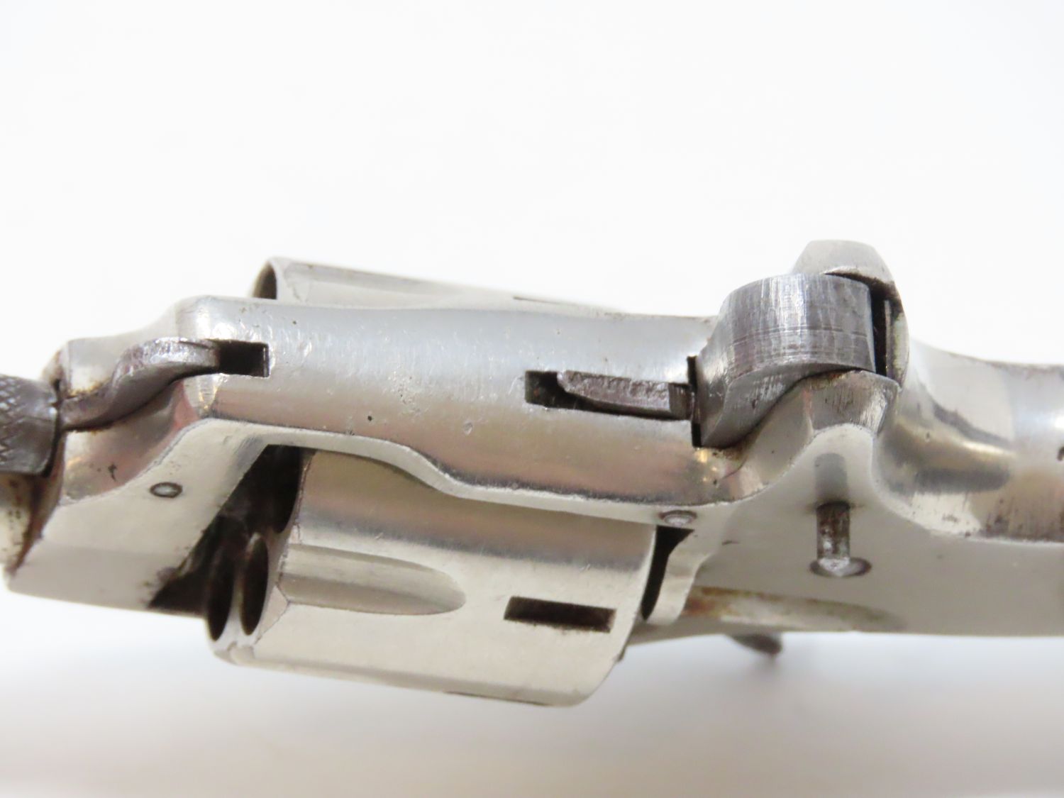 Iver Johnson Defender 89 Spur Trigger Revolver 4.1 C&R Antique011 ...