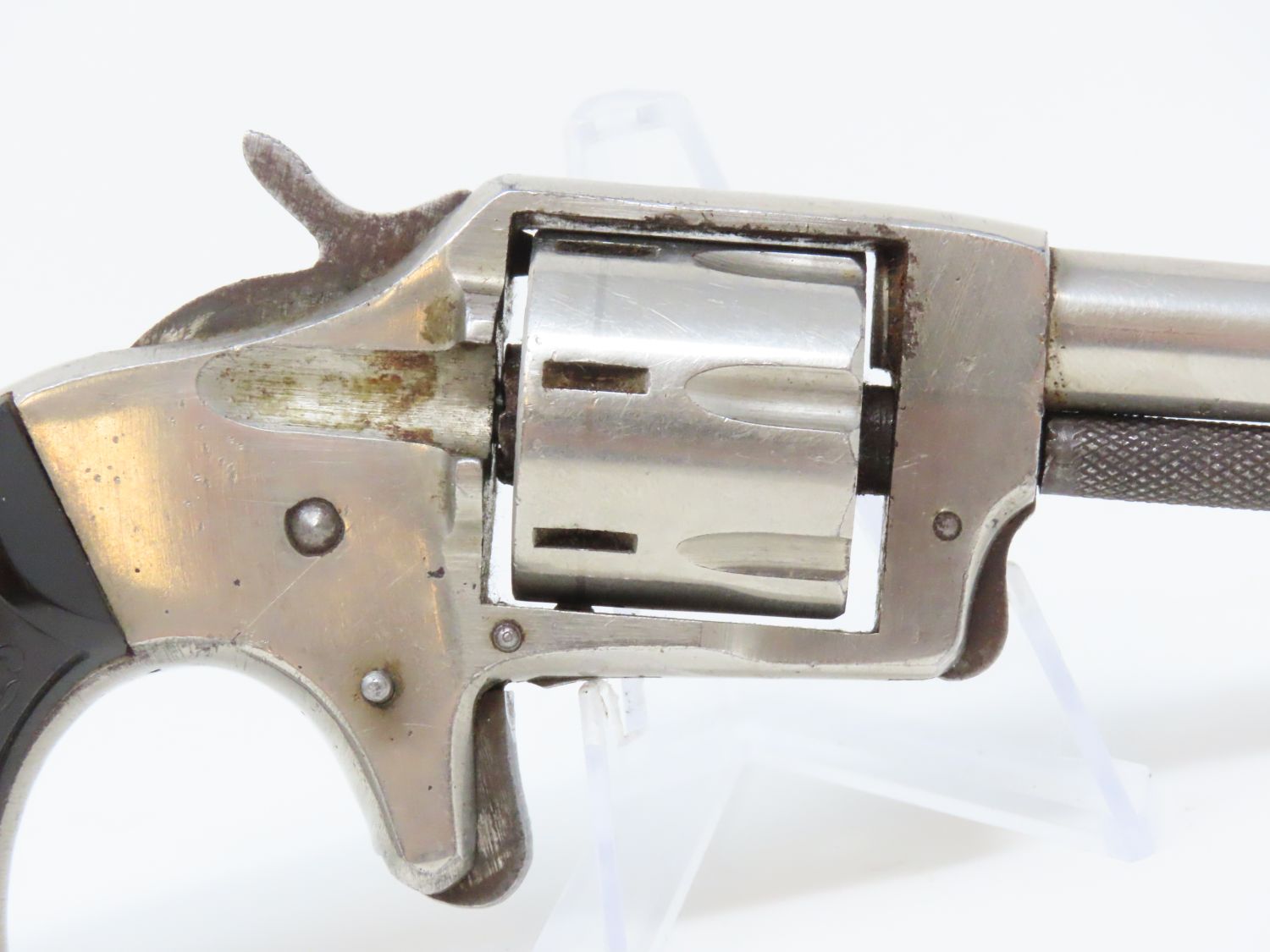 Iver Johnson Defender 89 Spur Trigger Revolver 4.1 C&R Antique015 ...