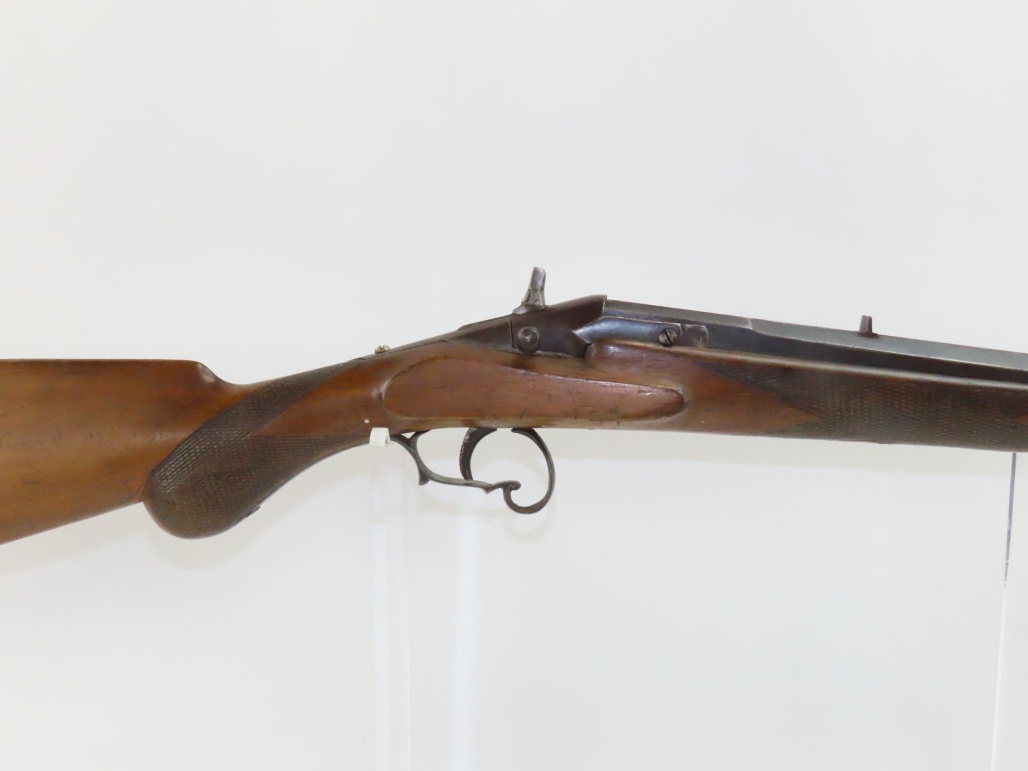 Liege Proofed Silver Inlaid Flobert Rifle 4.20 C&R Antique001 ...