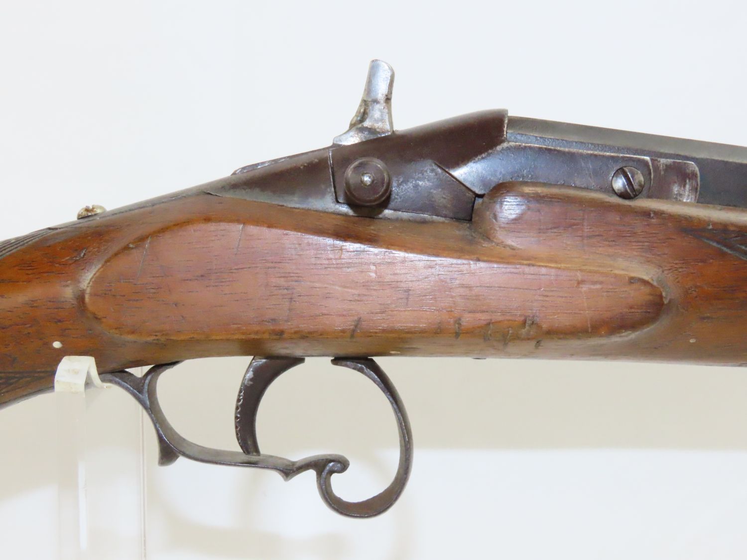 Liege Proofed Silver Inlaid Flobert Rifle 4.20 C&R Antique004 ...