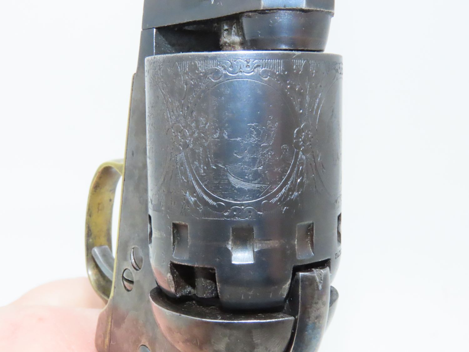 Manhattan Firearms Co. Series IV Model Percussion Revolver 4.3 C&R ...