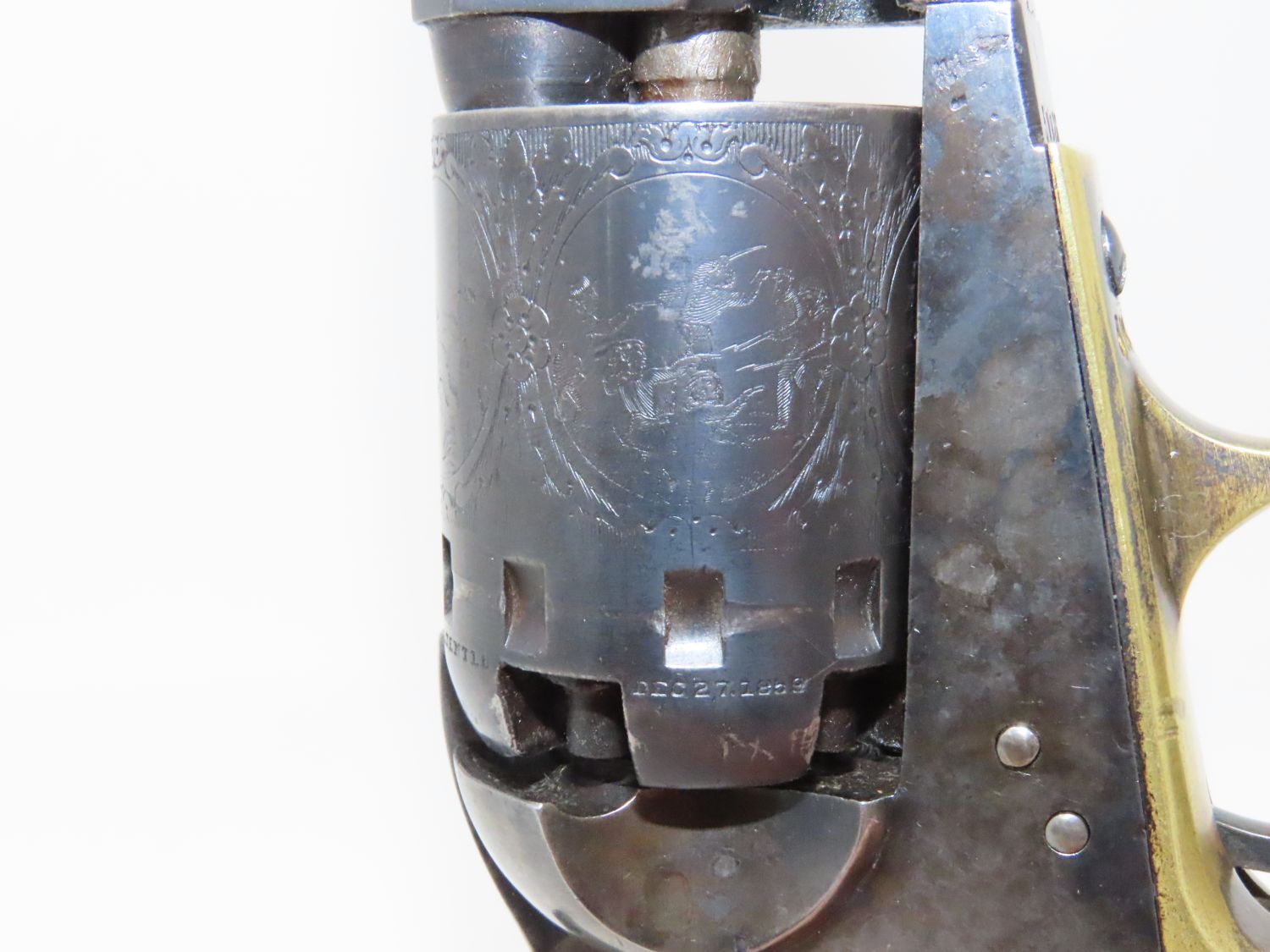 Manhattan Firearms Co. Series IV Model Percussion Revolver 4.3 C&R ...