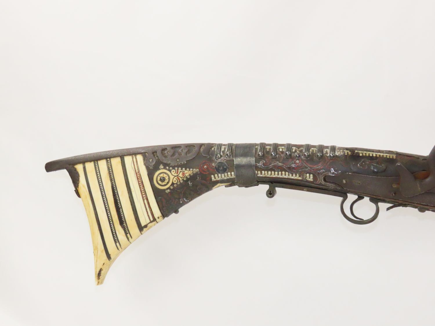 Ornate Silver Mounted North African Snaphaunce Musket 4.14 C&R ...