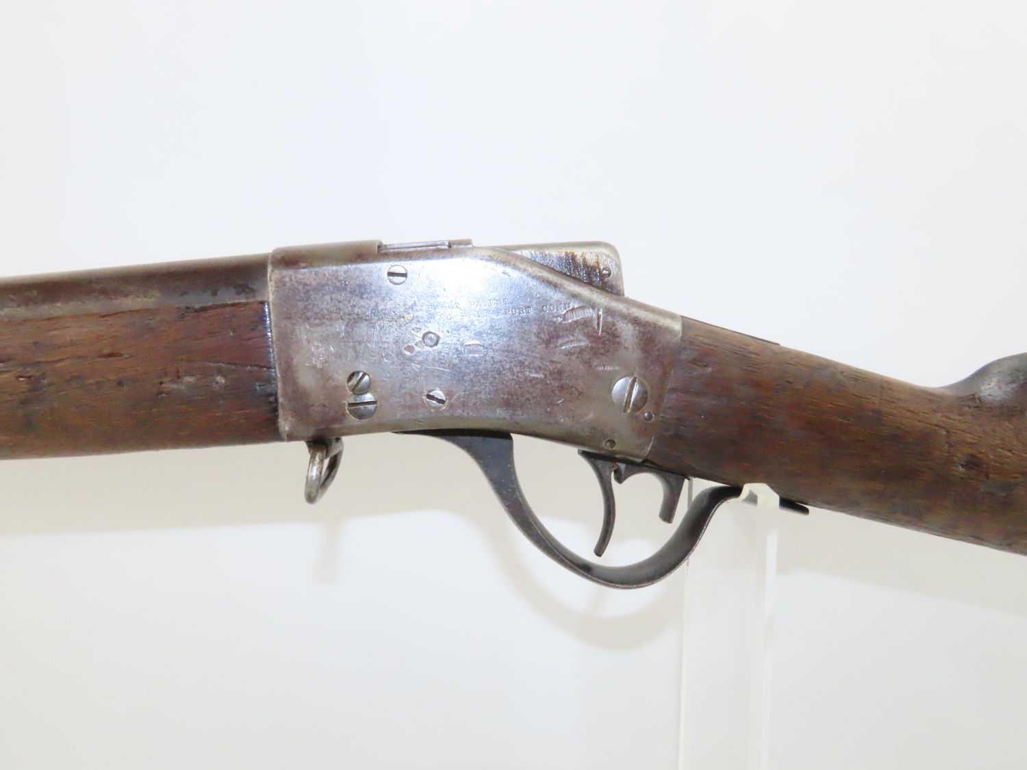 Sharps-Borchardt Model 1878 Carbine Model 4.17 C&R Antique004 ...