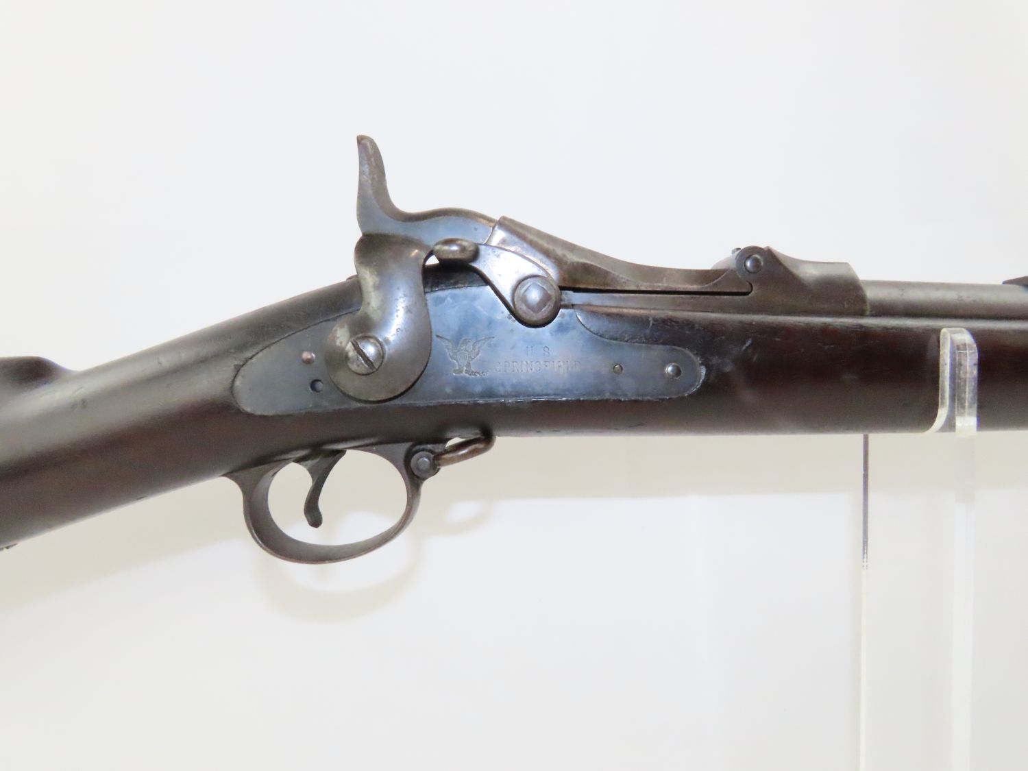 Springfield Model 1888 Trapdoor Rifle with Rod Bayonet 3.31 C&R ...
