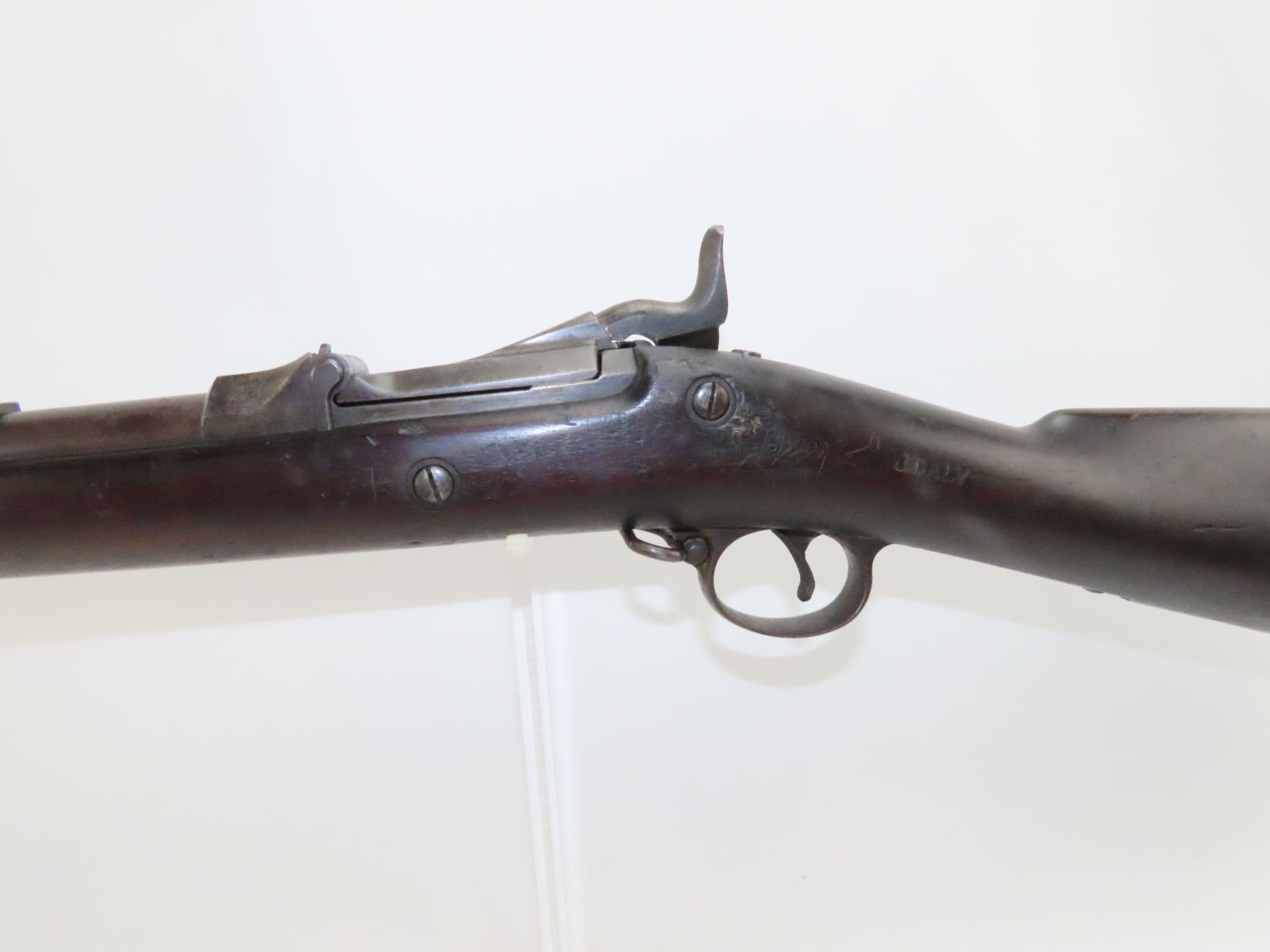 Springfield Model 1888 Trapdoor Rifle with Rod Bayonet 3.31 C&R ...