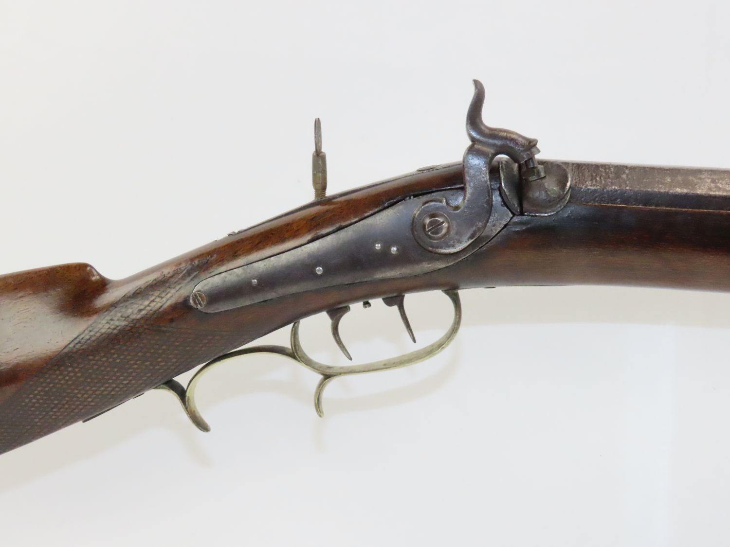 nelson Lewis Half Stock Long Rifle 4.17 C&R Antique004 | Ancestry Guns