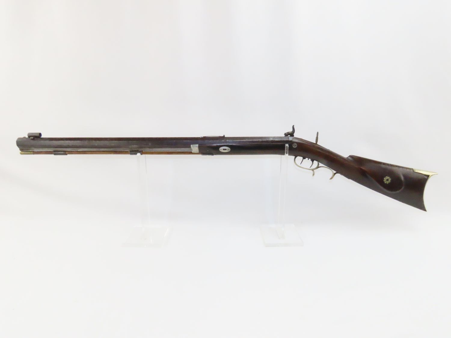 nelson Lewis Half Stock Long Rifle 4.17 C&R Antique015 | Ancestry Guns