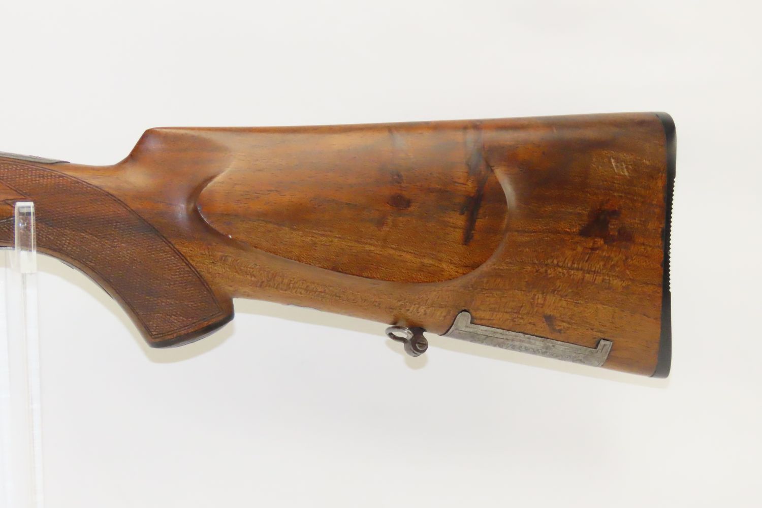 Engraved German Single Shot Rifle 5.21 C&R Antique003 | Ancestry Guns