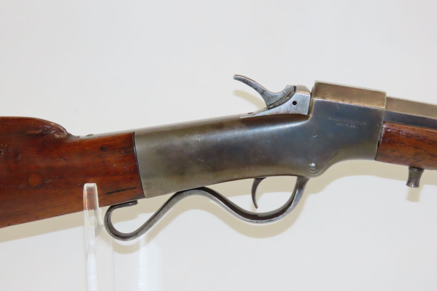 R. Ball 7 Co. Ballard No. 38 Falling Block Rifle 5.13 C&R Antique017 | Ancestry Guns