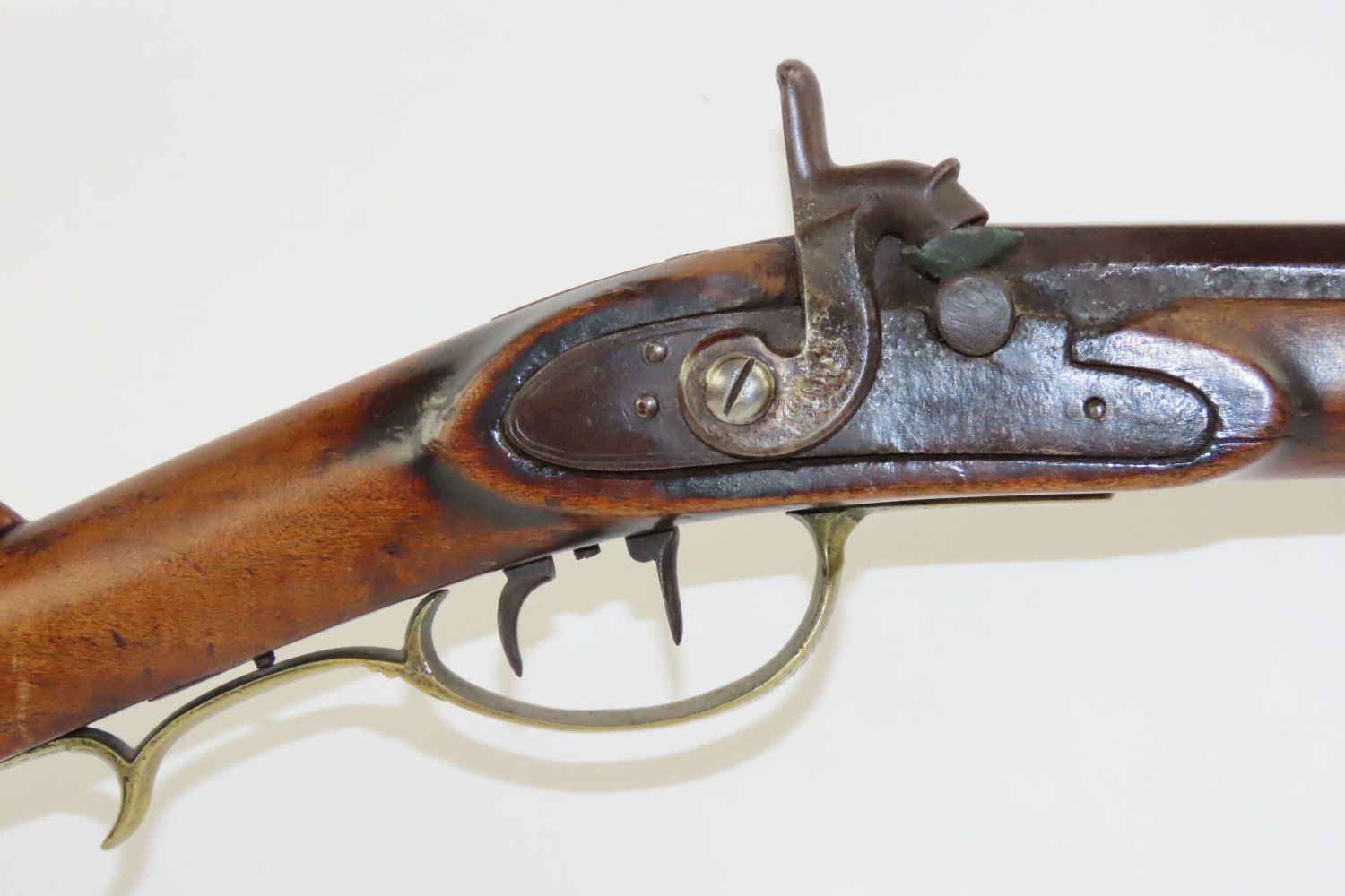 Signed Inlaid and Engraved American Long Rifle 5.12 C&R Antique004 ...