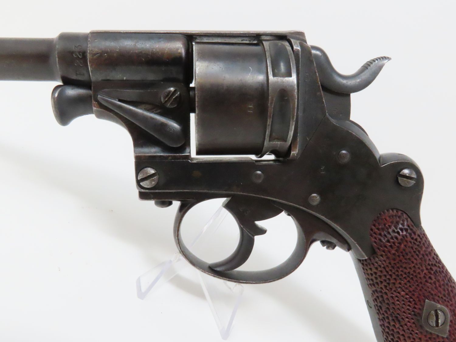 Dutch Hemburg Model 1873 Double Action Revolver 3.16 C&R Antique003 ...