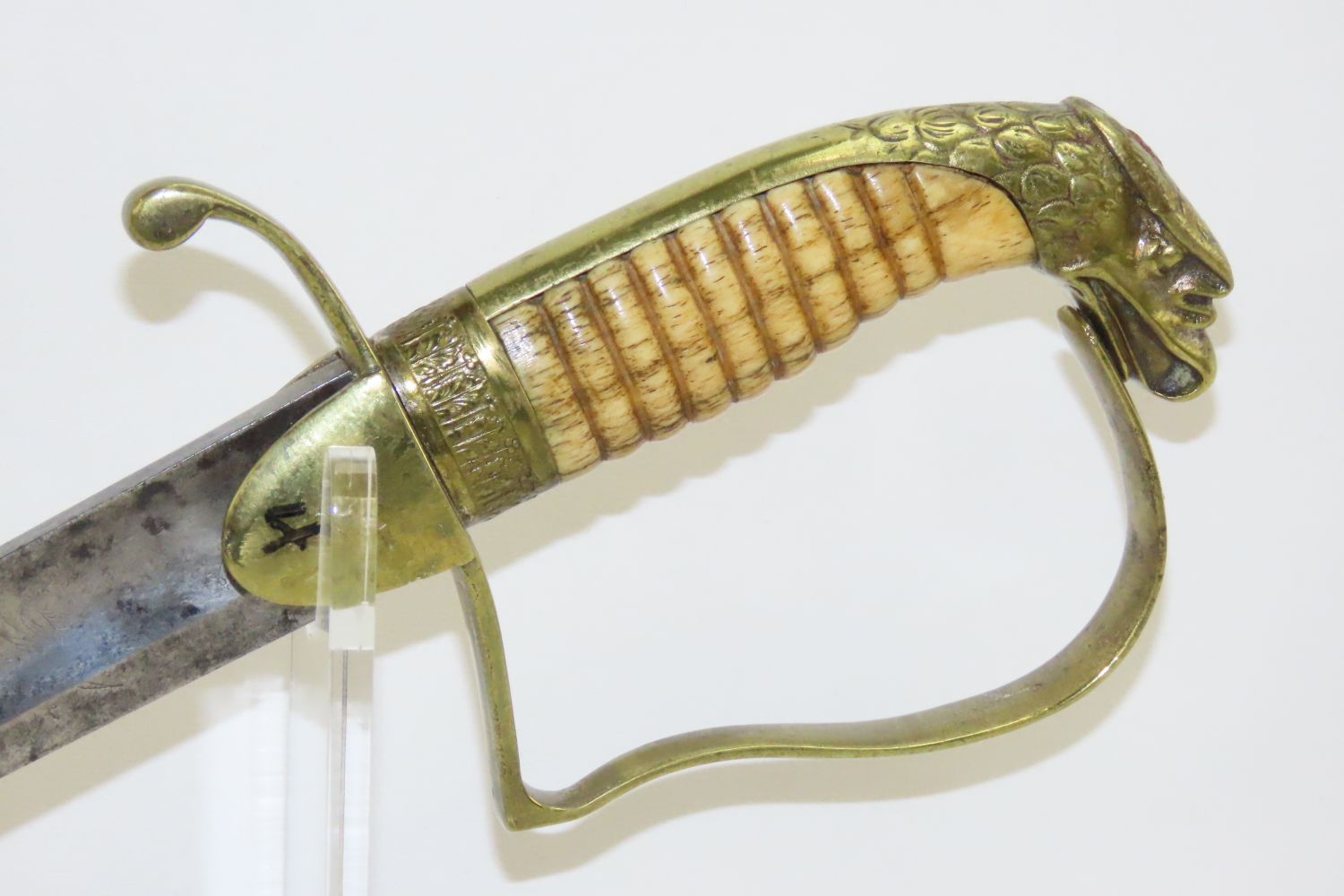 Eagle Head Pommel Edged Blade 5.14 C&R Antique003 | Ancestry Guns