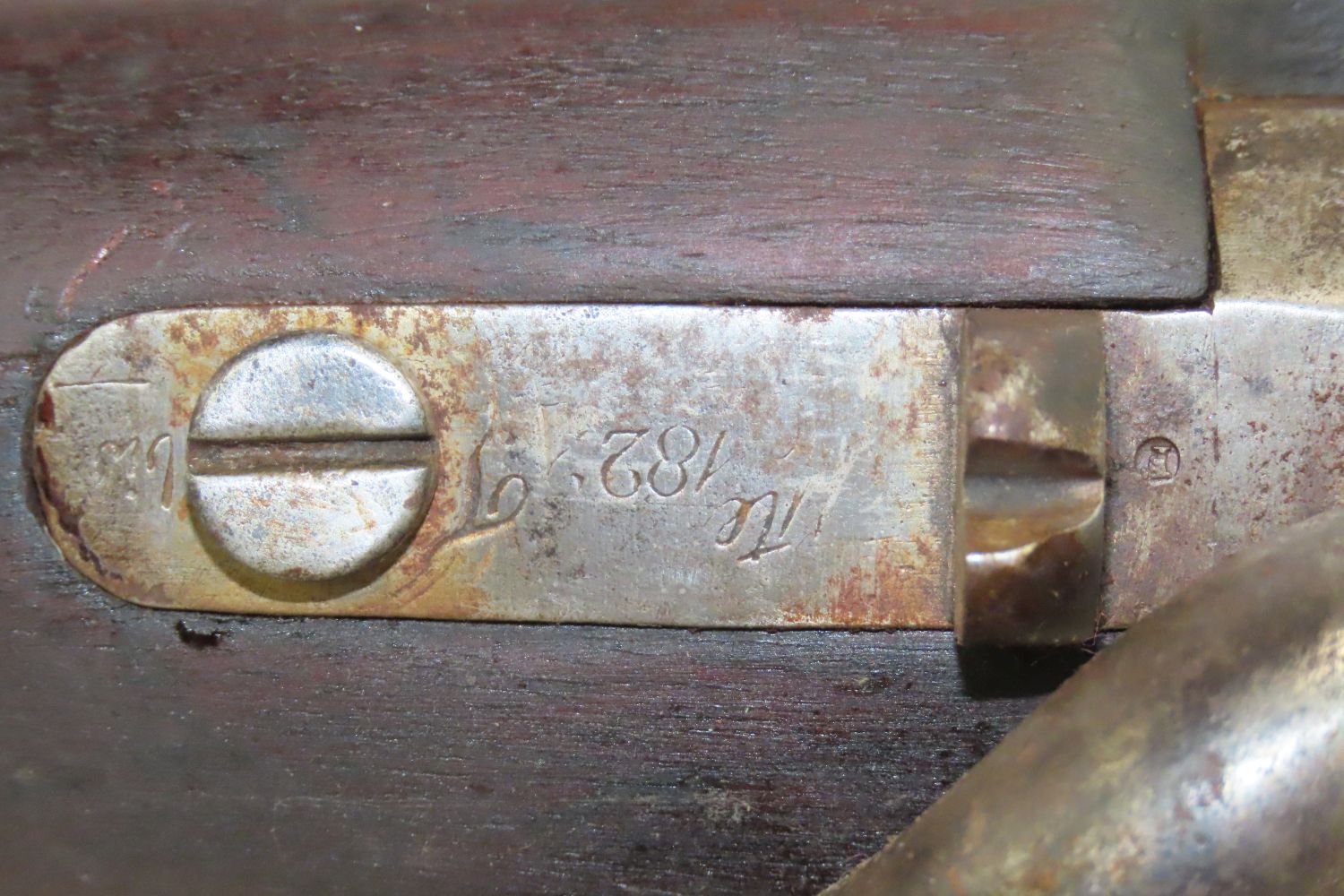 French Model 1822 Percussion Conversion Musket 6.18 C&R Antique010 ...