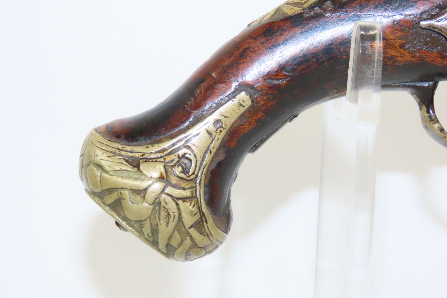 Ornate Ottoman Style Flintlock Pistol 6.16 C&R Antique002 | Ancestry Guns