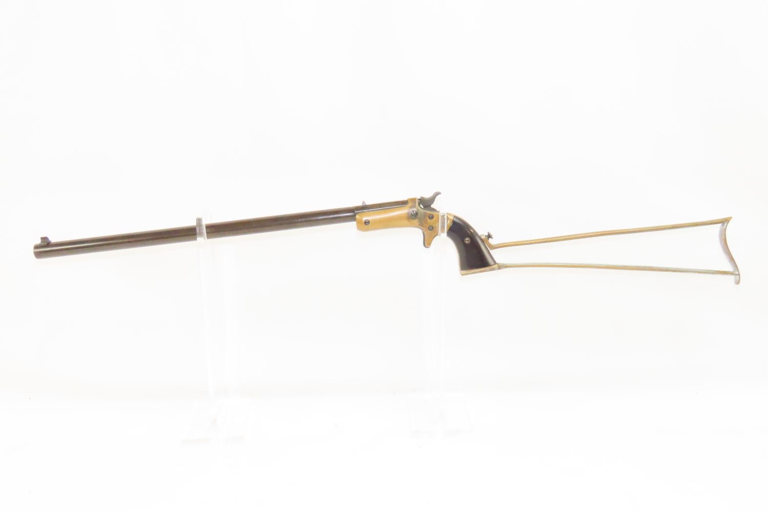 Stevens New Model Pocket Rifle With Shoulder Stock 6.19 C&R Antique001 ...