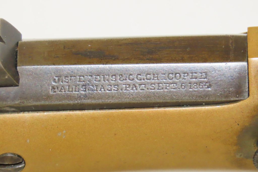 Stevens New Model Pocket Rifle With Shoulder Stock 6.19 C&R Antique006 ...