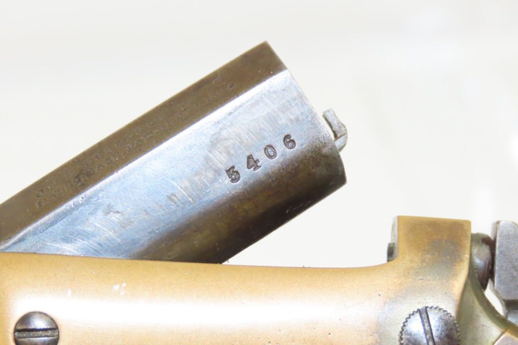 Stevens New Model Pocket Rifle With Shoulder Stock 6.19 C&R Antique007 ...