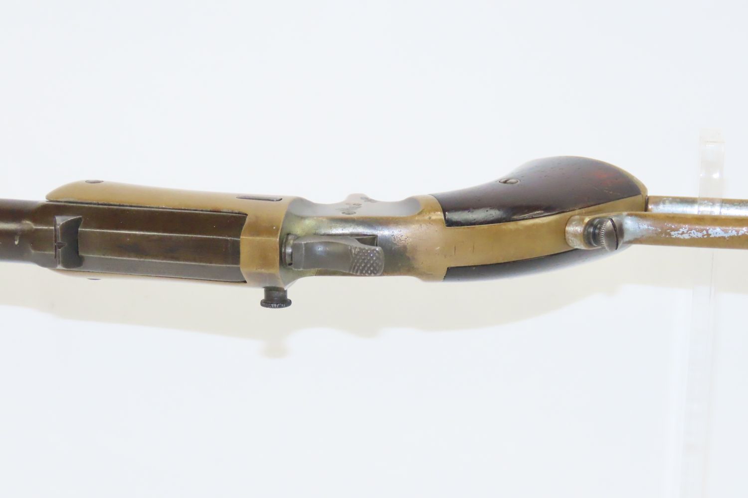 Stevens New Model Pocket Rifle With Shoulder Stock 6.19 C&R Antique013 ...