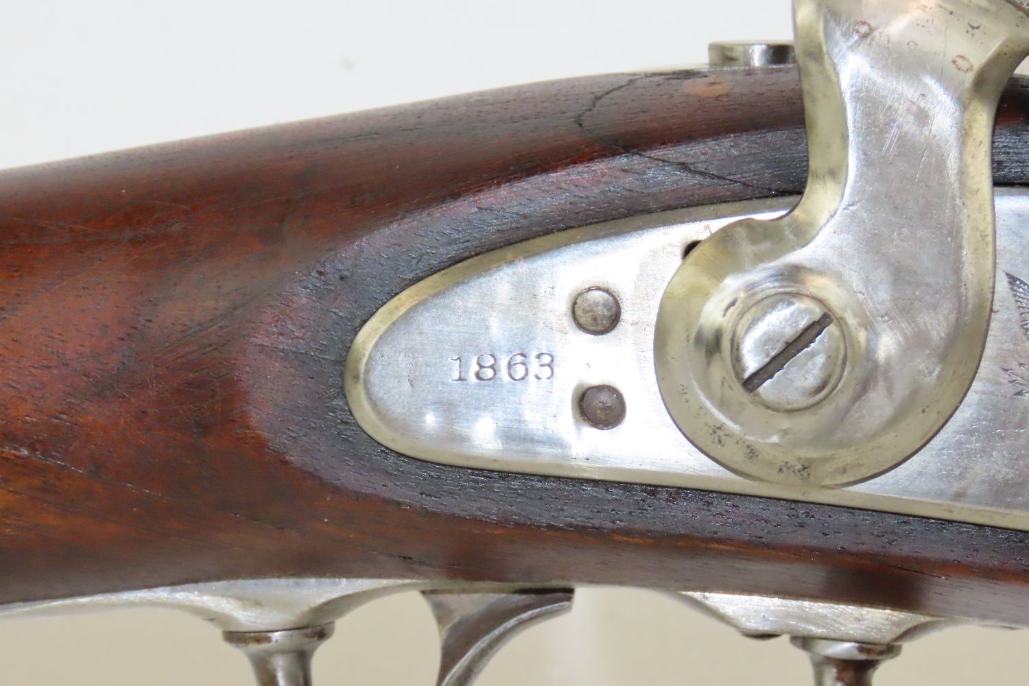 U.S. Springfield Model 1868 Trapdoor Rifle 6.3 C&R Antique006 ...