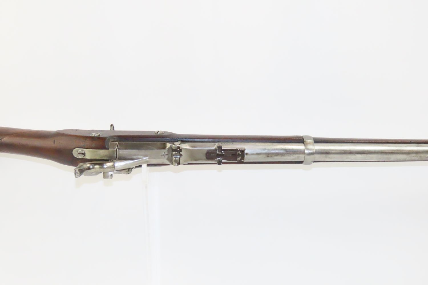 U.S. Springfield Model 1868 Trapdoor Rifle 6.3 C&R Antique014 ...