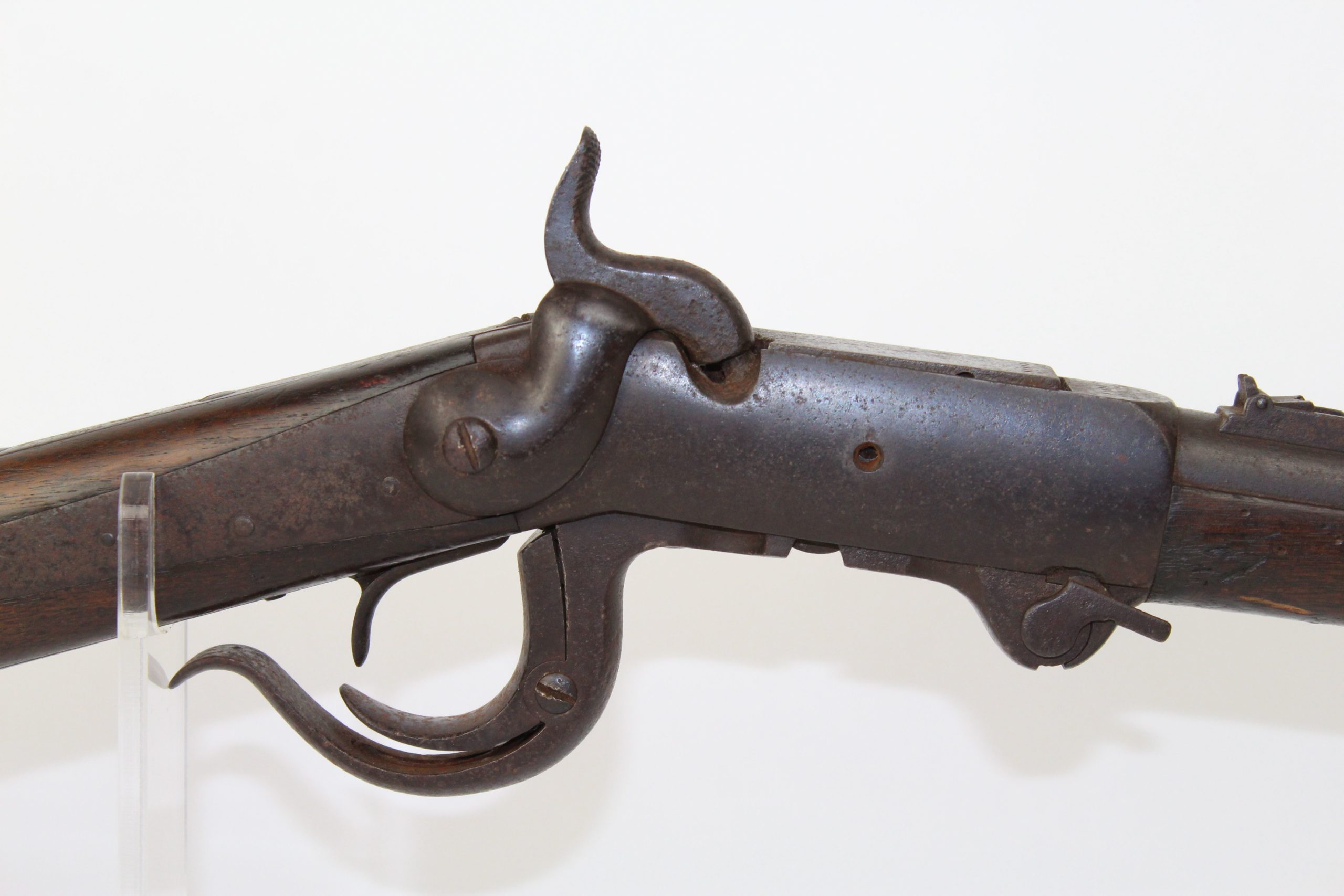 American Civil War Antique Burnside Relic Cavalry Saddle Ring Carbine ...
