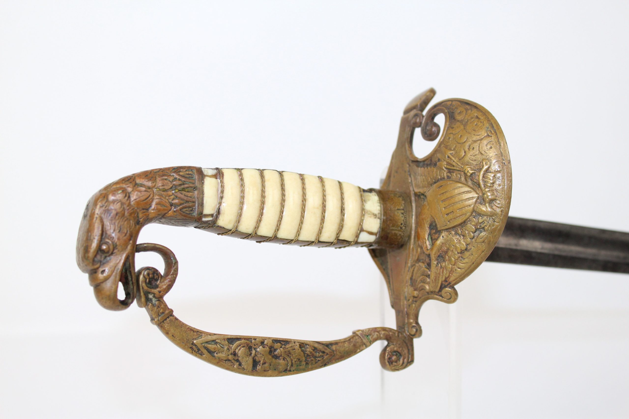 American Eagle Pommel Saber C&R Antique 001 | Ancestry Guns