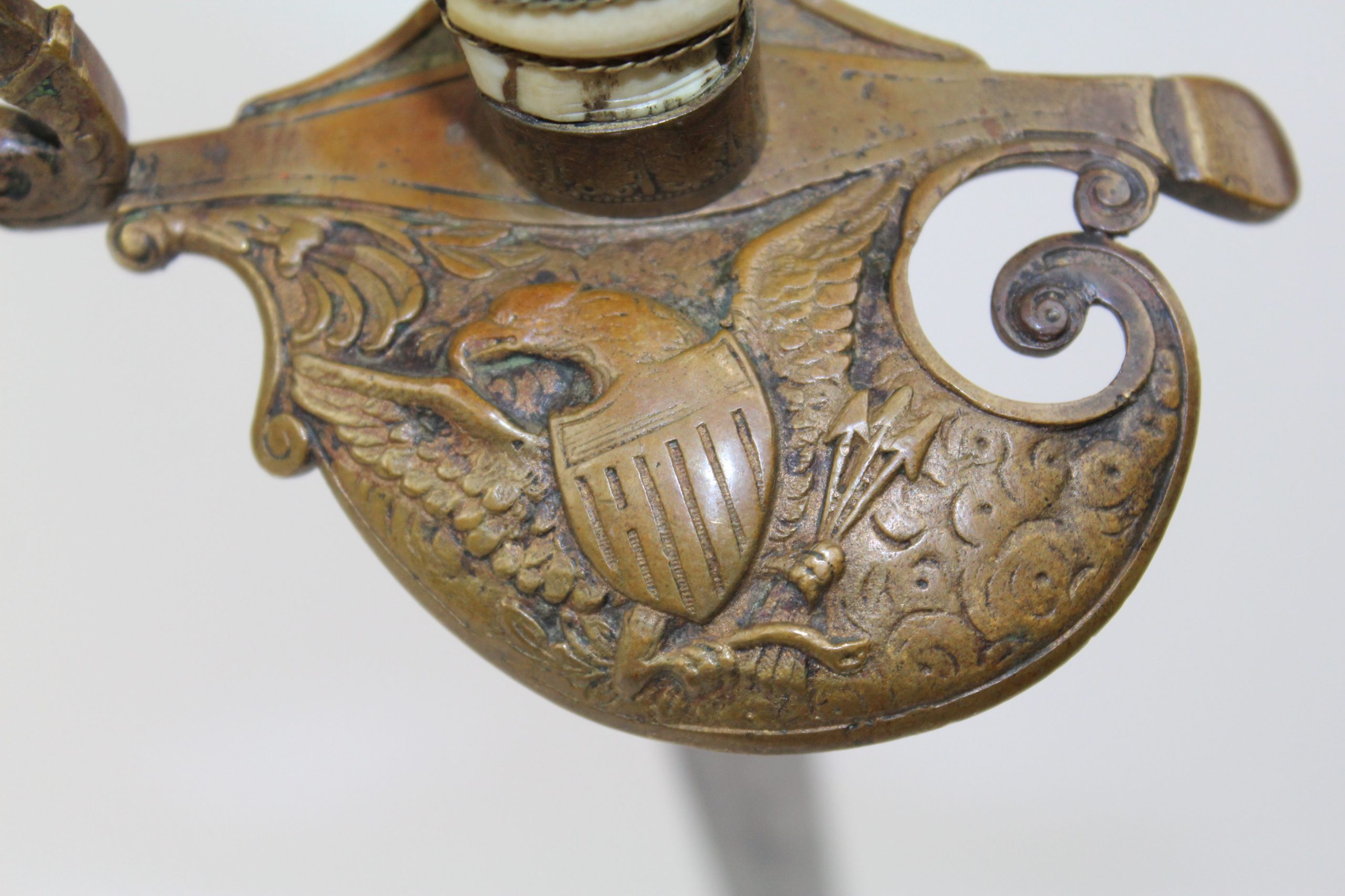 American Eagle Pommel Saber C&R Antique 010 | Ancestry Guns