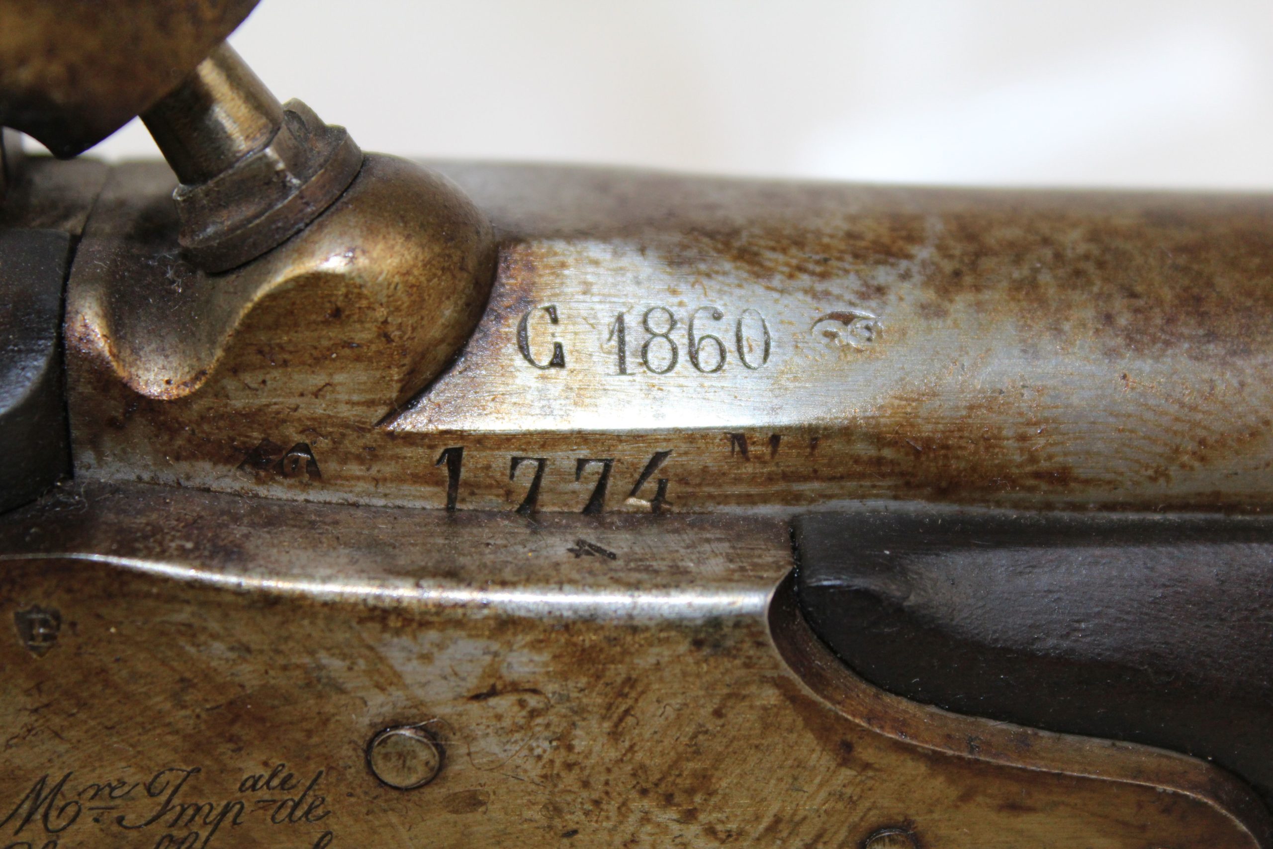 Chatellerault Model 1822 Pistol C&R Antique 007 | Ancestry Guns