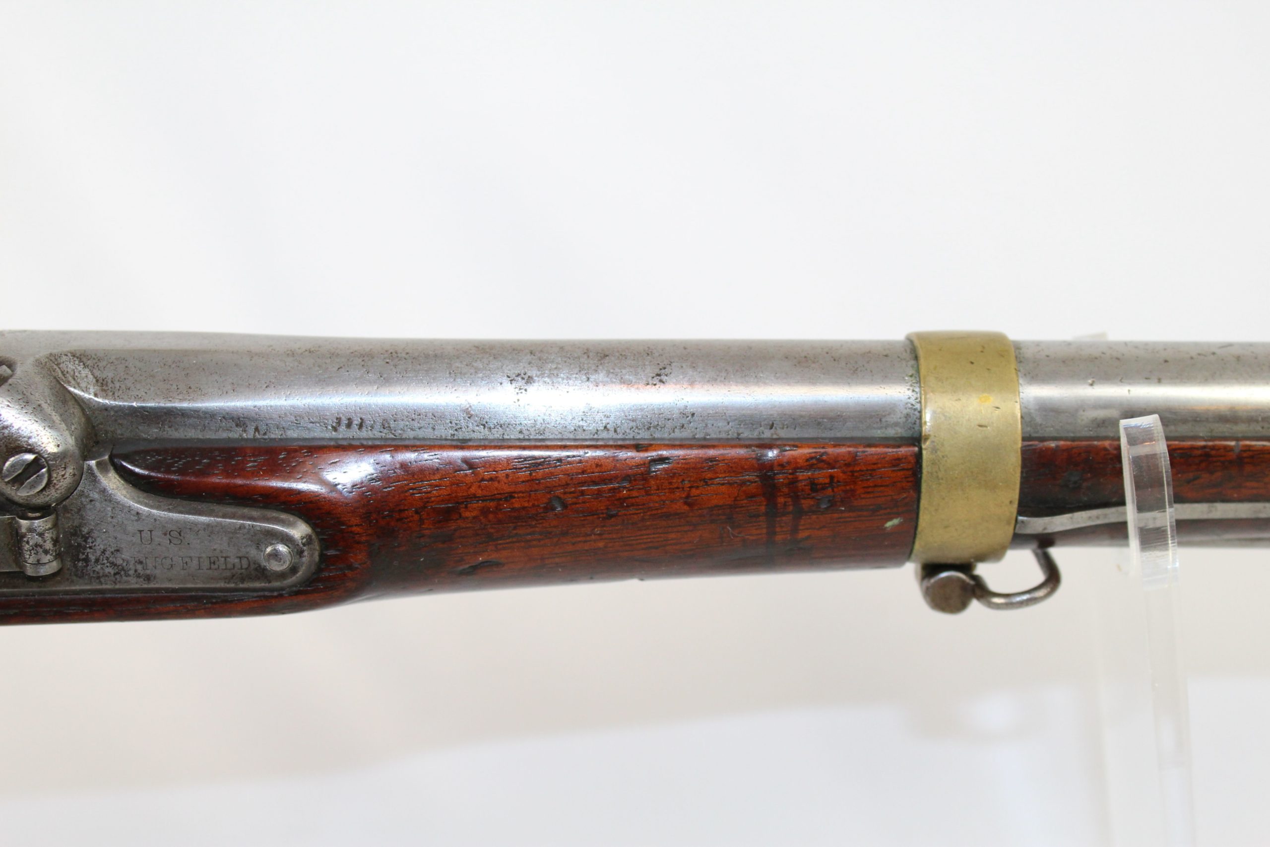 Civil War Springfield U.S. Model 1855 Pistol Carbine .58 Antique ...