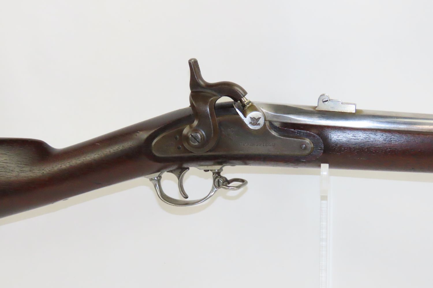 Civil War U.S. Springfield Model 1863 Type I Percussion Rifle Musket 7. ...