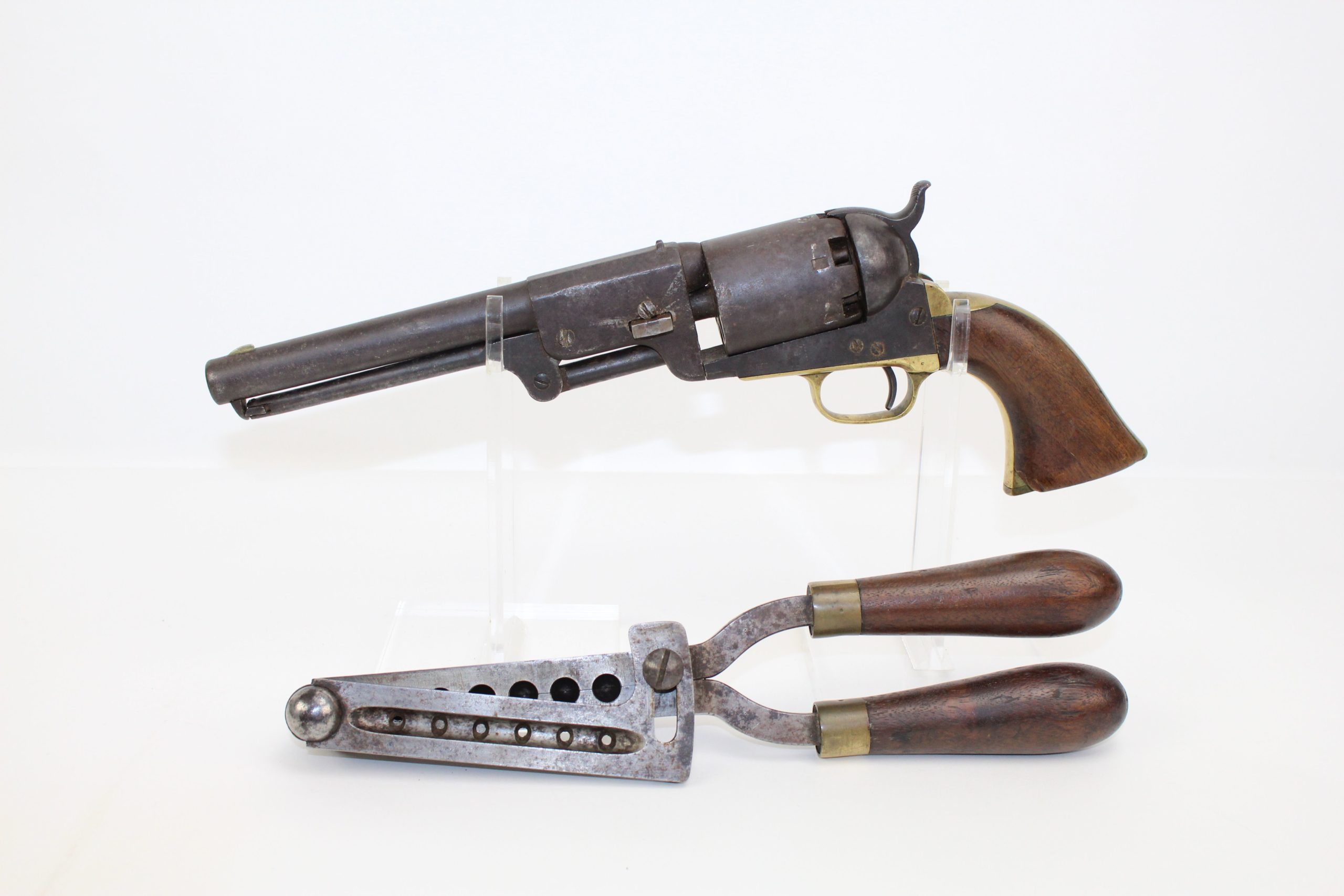 Colt 3rd Model Dragoon Percussion Revolver with Rare 8 INch Barrel and ...