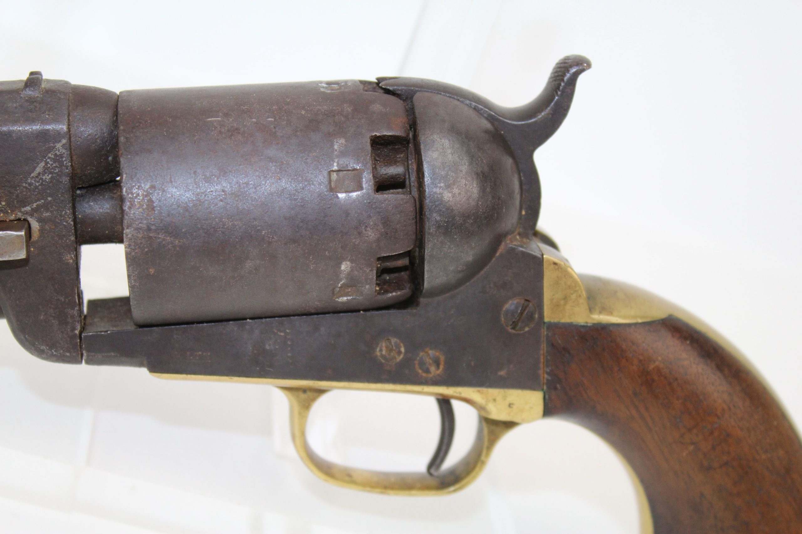 Colt 3rd Model Dragoon Percussion Revolver with Rare 8 INch Barrel and ...