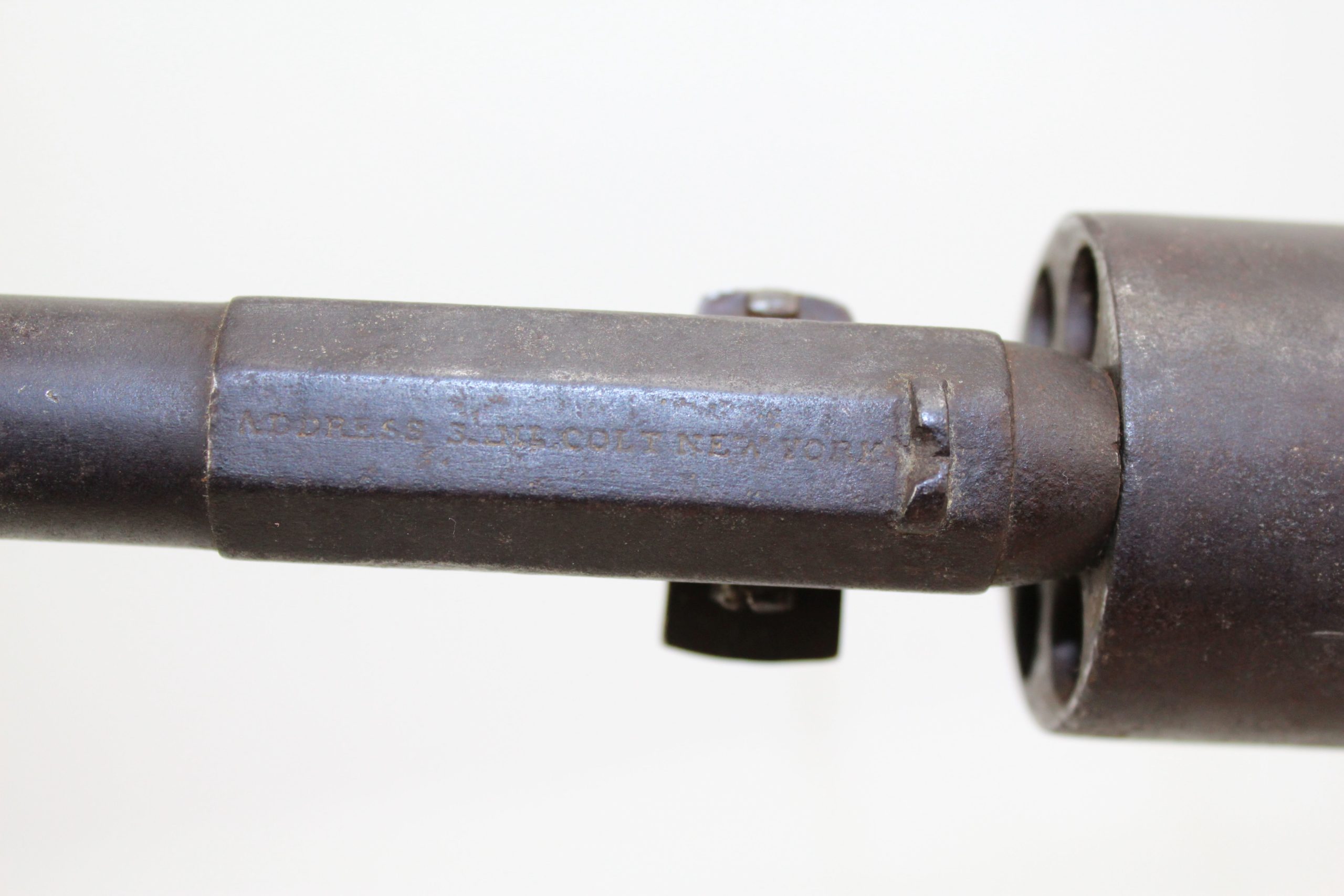 Colt 3rd Model Dragoon Percussion Revolver with Rare 8 INch Barrel and ...