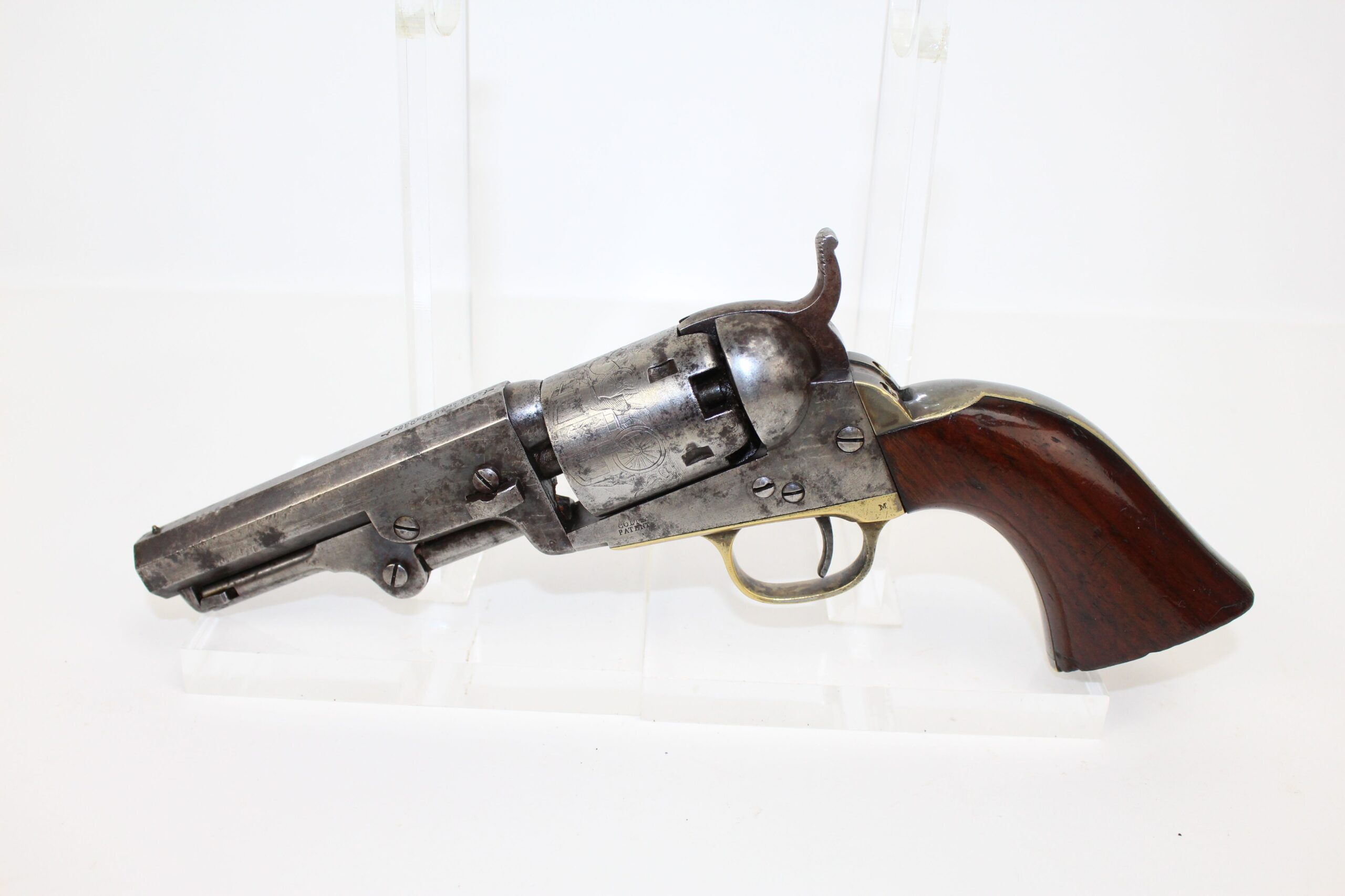 Colt Model 1849 Pocket Revolver C&R Antique001 | Ancestry Guns