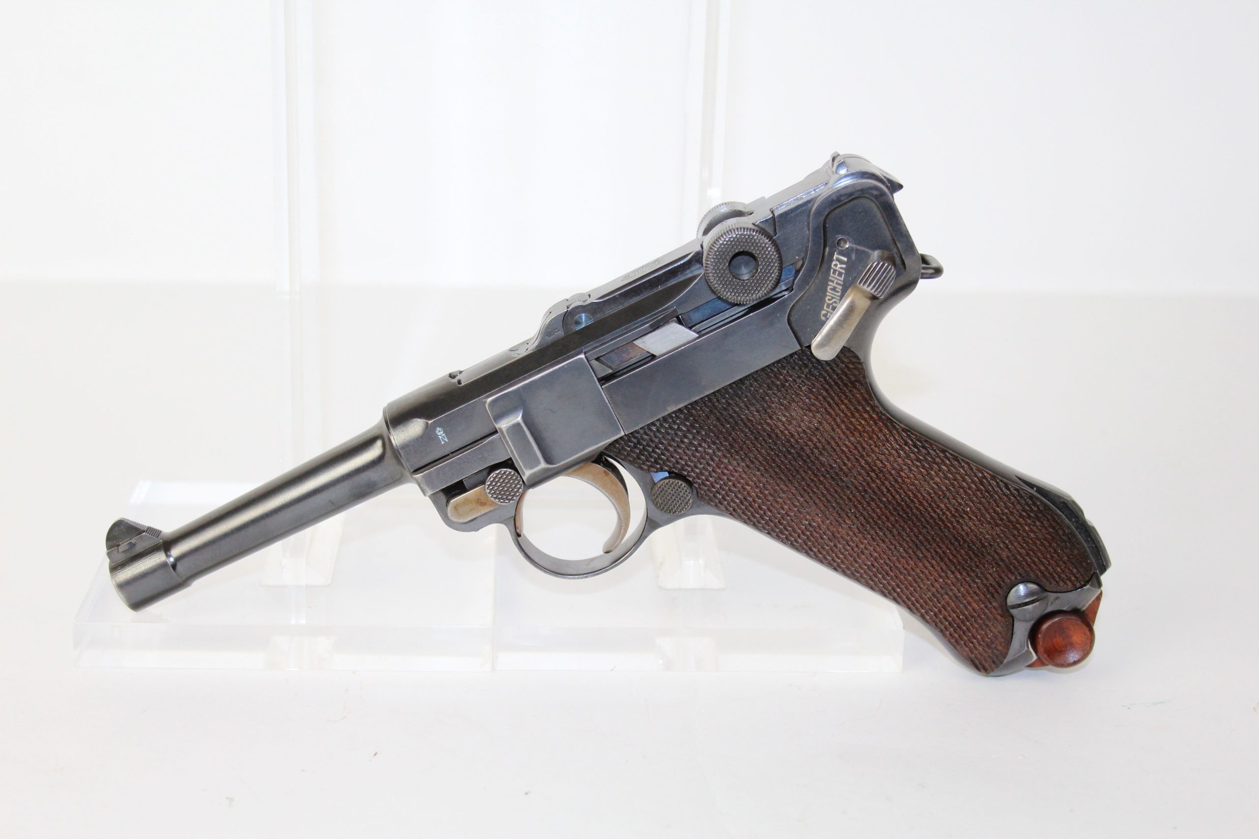 DWM Blank Chamber Commercial Luger Semi-Automatic Pistol C&R Antique ...