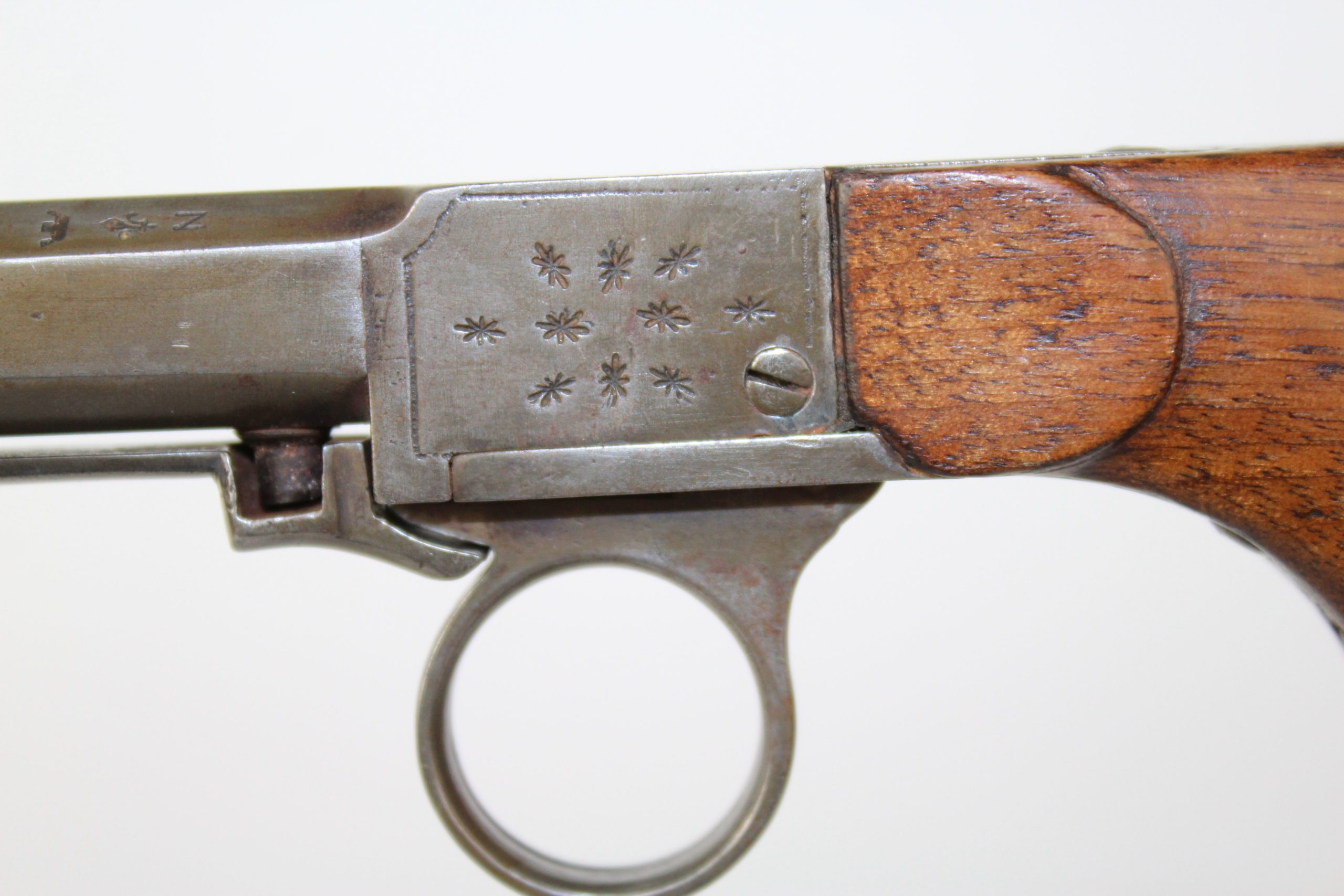 French Antique Pocket Pistol Deringer Percussion Ring 013 | Ancestry Guns
