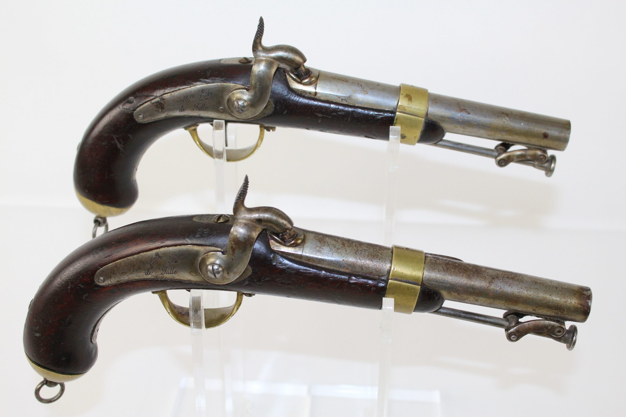 French Model 1837 Tulle Marine Navy Pistol Anchor Marked Napoleon 003 ...