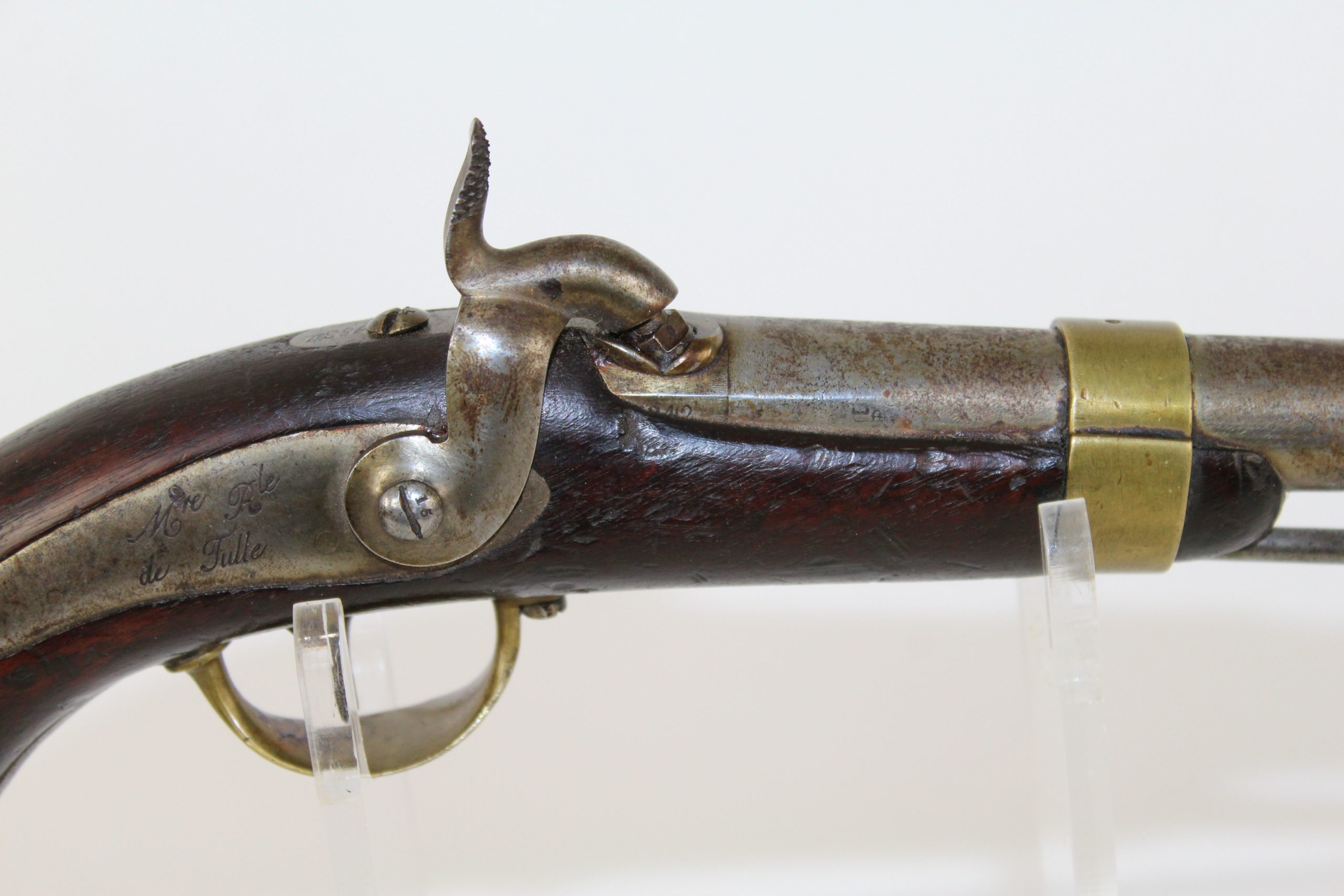 French Model 1837 Tulle Marine Navy Pistol Anchor Marked Napoleon 019 ...