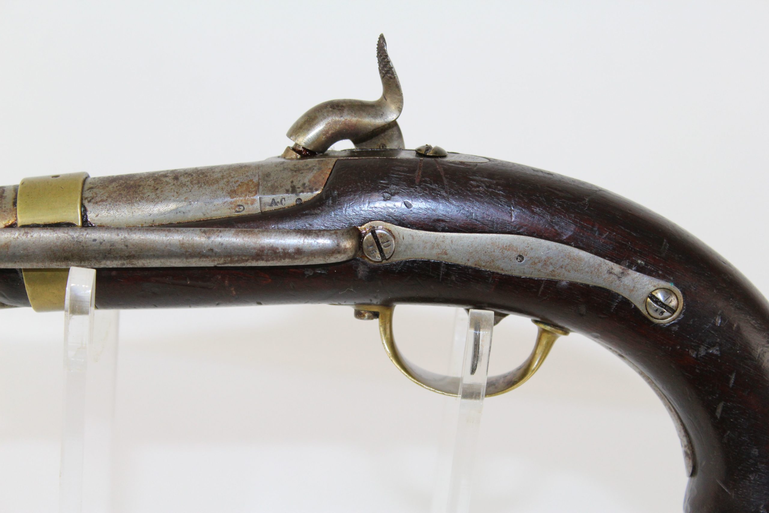 French Model 1837 Tulle Marine Navy Pistol Anchor Marked Napoleon 027 ...
