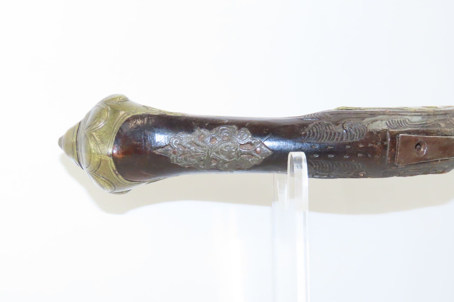 Ornate Ottoman Style Flintlock Pistol 6.16 C&R Antique008 | Ancestry Guns