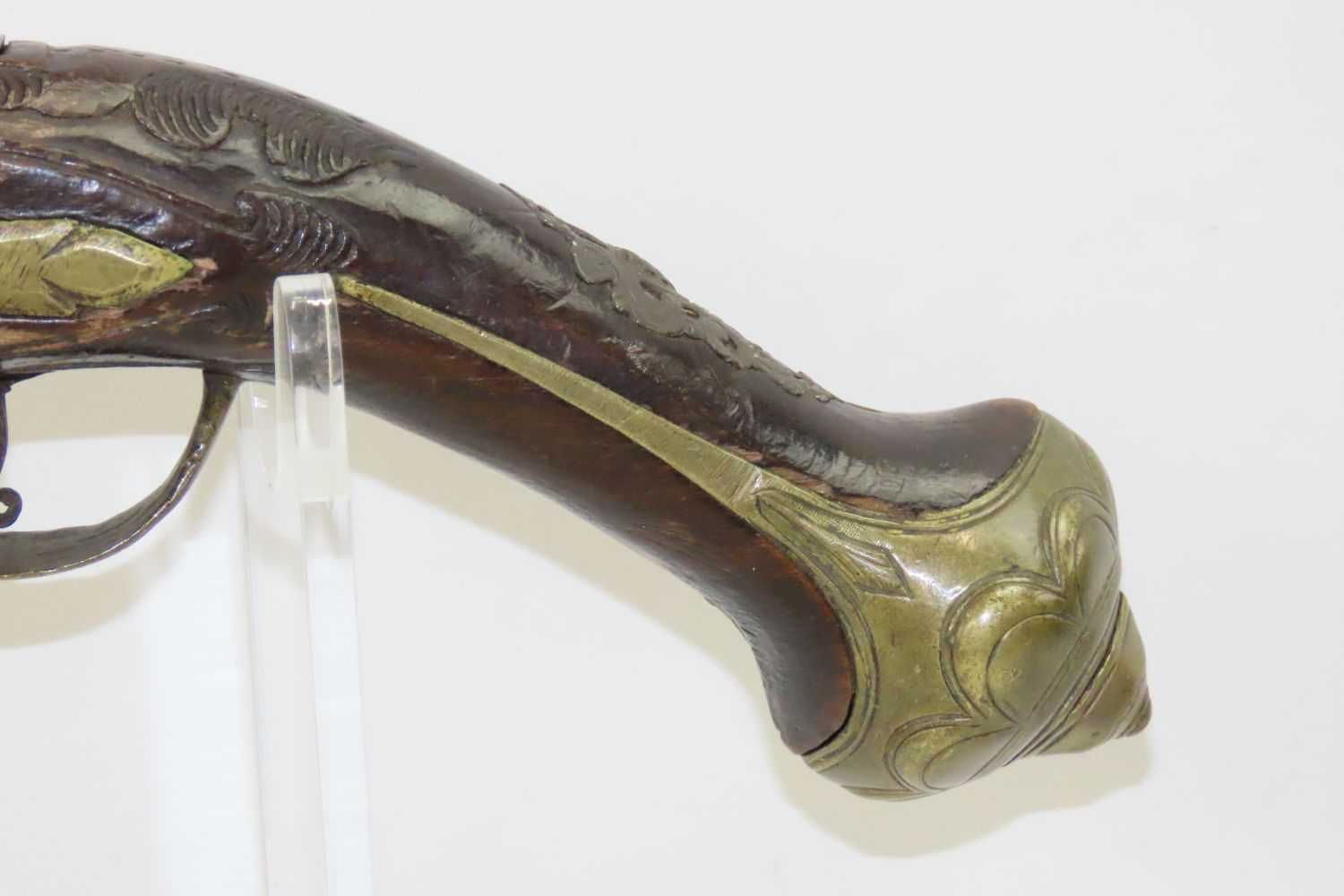 Ornate Ottoman Style Flintlock Pistol 6.16 C&R Antique013 | Ancestry Guns