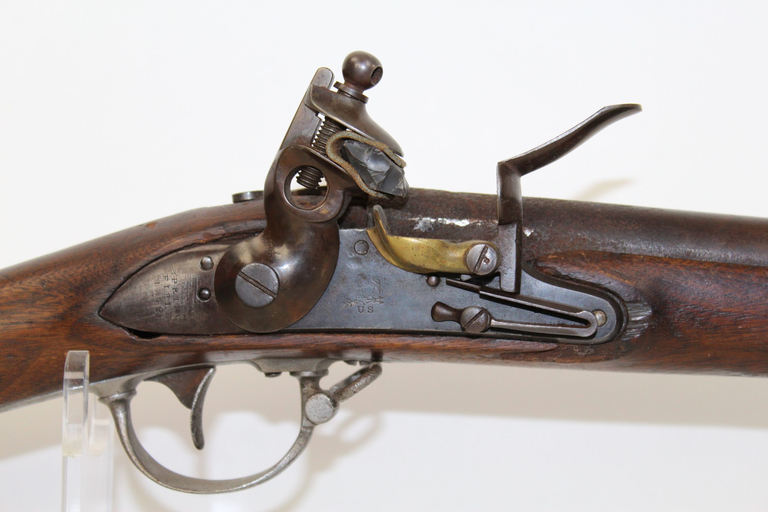U.S. Springfield Model 1840 Flintlock Musket C&R Antique 004 | Ancestry ...