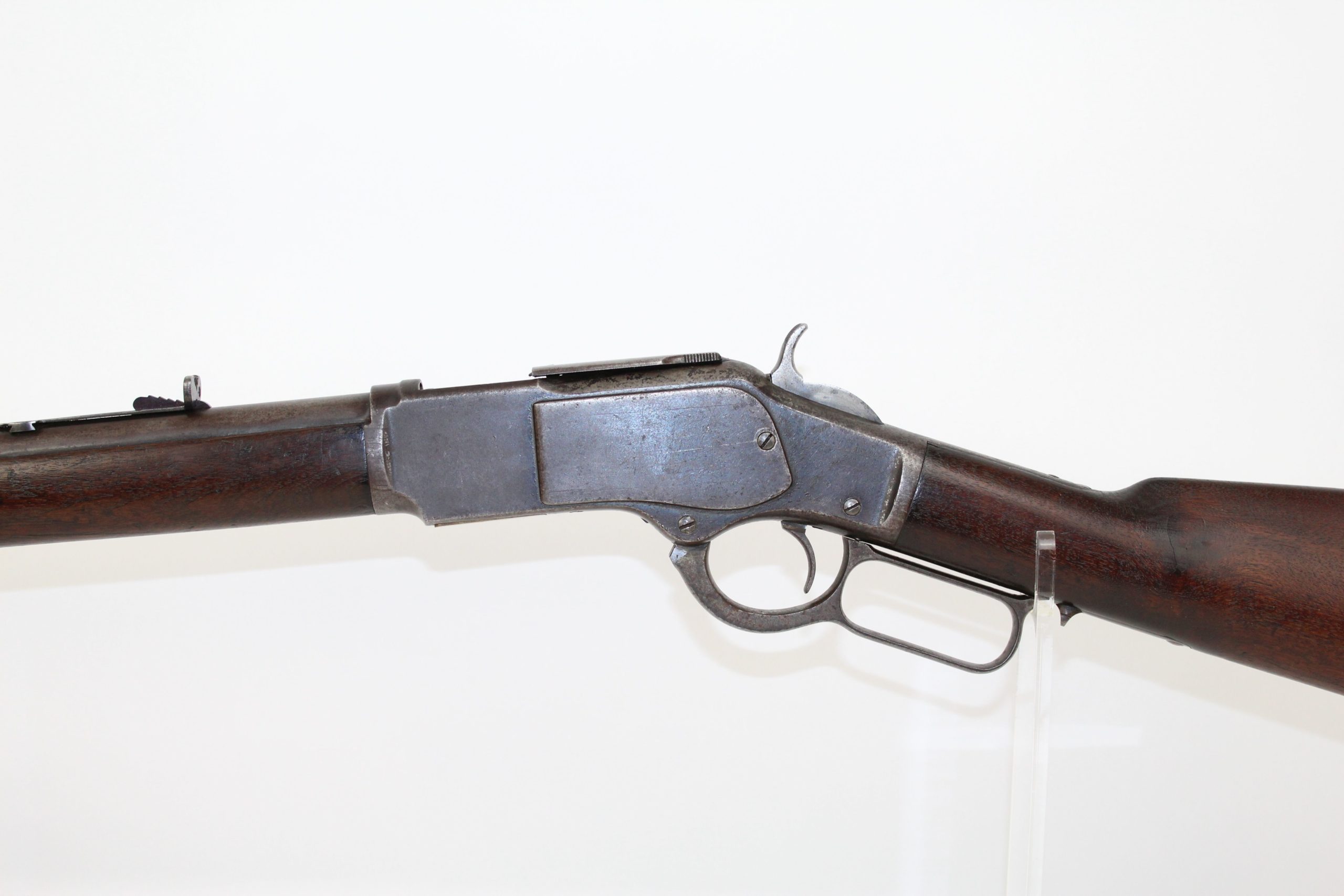 Winchester Model 1873 Lever Action Rifle C&R Antique 001 | Ancestry Guns